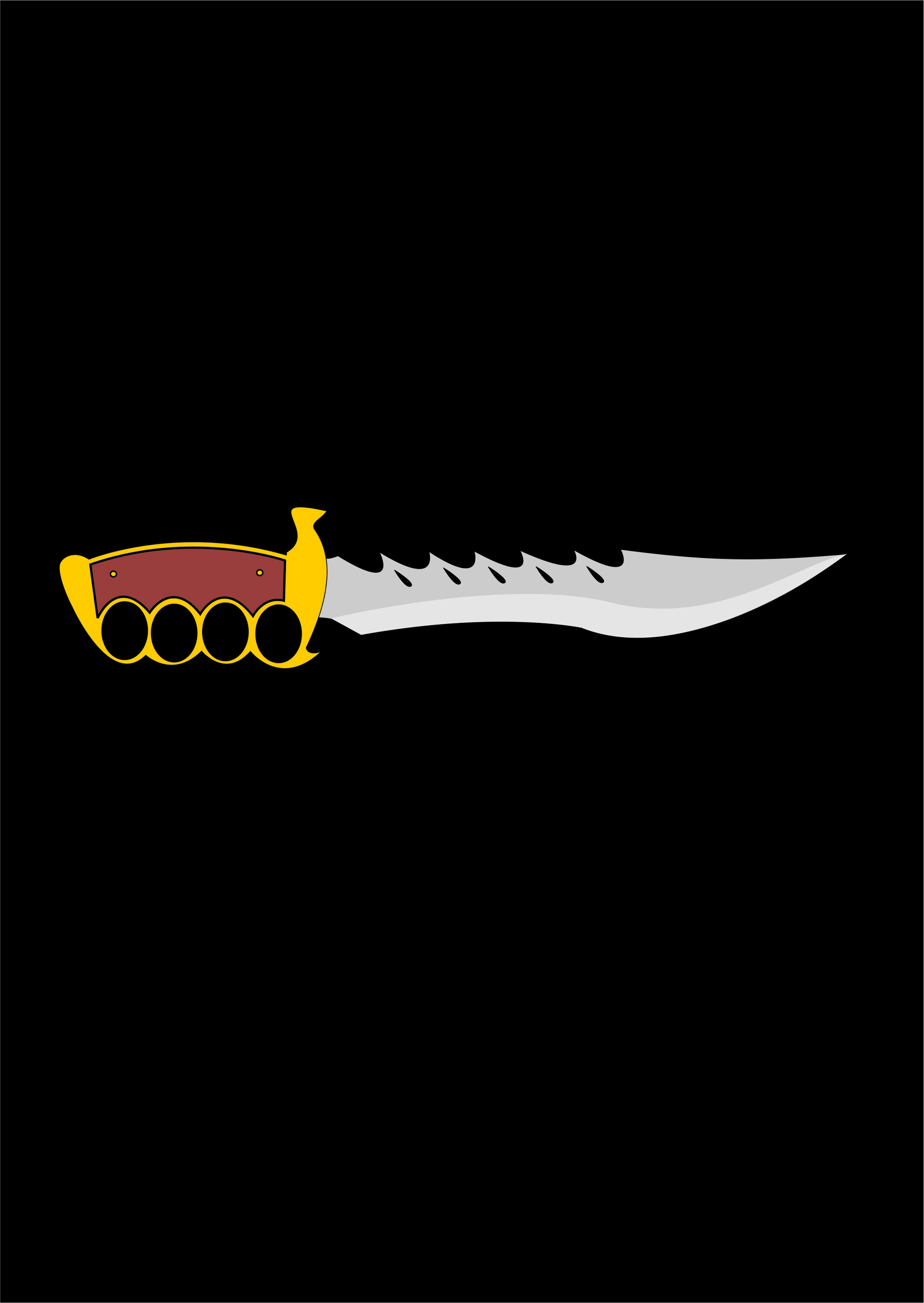 ArtStation - KNIFE VECTOR DRAW