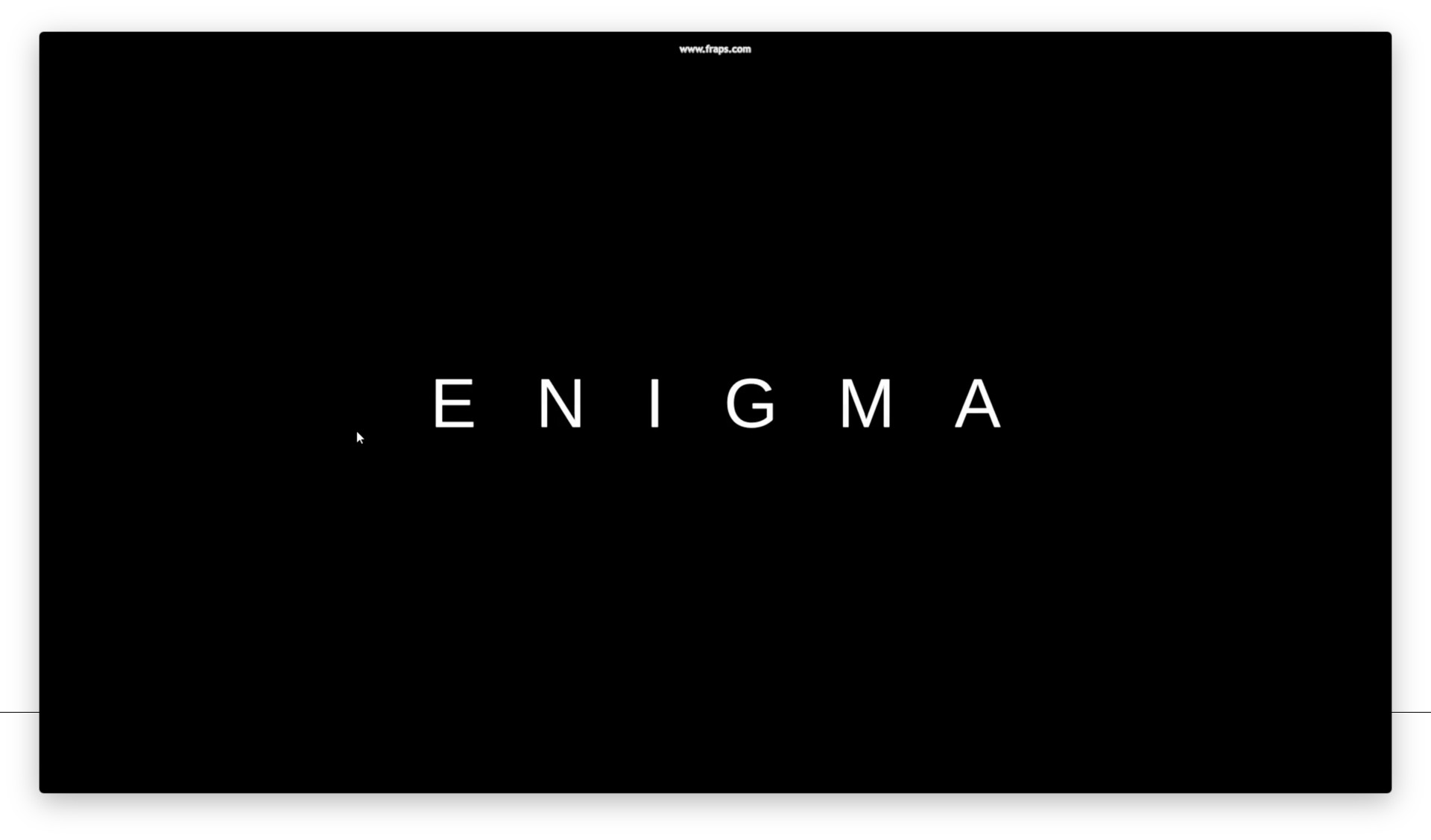 ArtStation - 2018 GameJam - ENIGMA