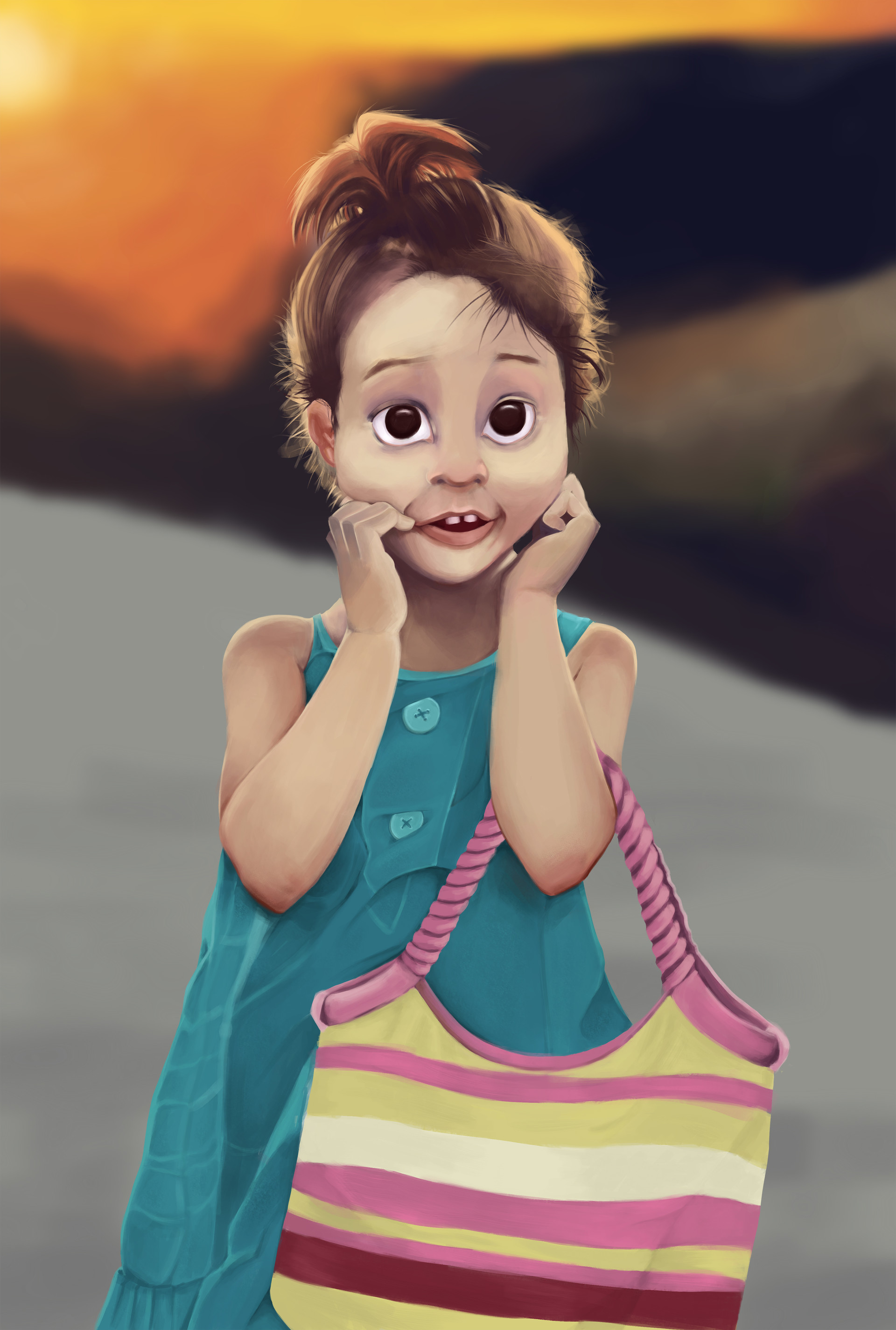 ArtStation - Child portrait