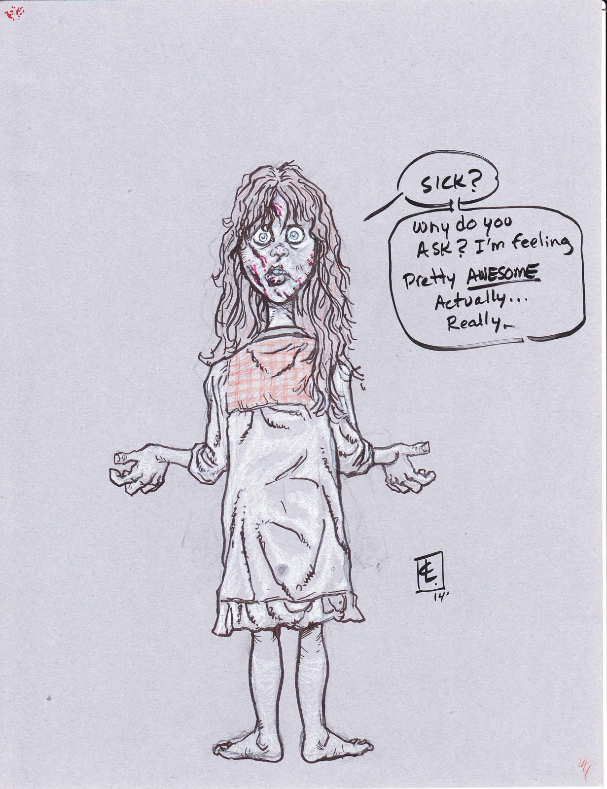 Cesar L. - Characters ... Film _ MAD MAGAZINE STYLE