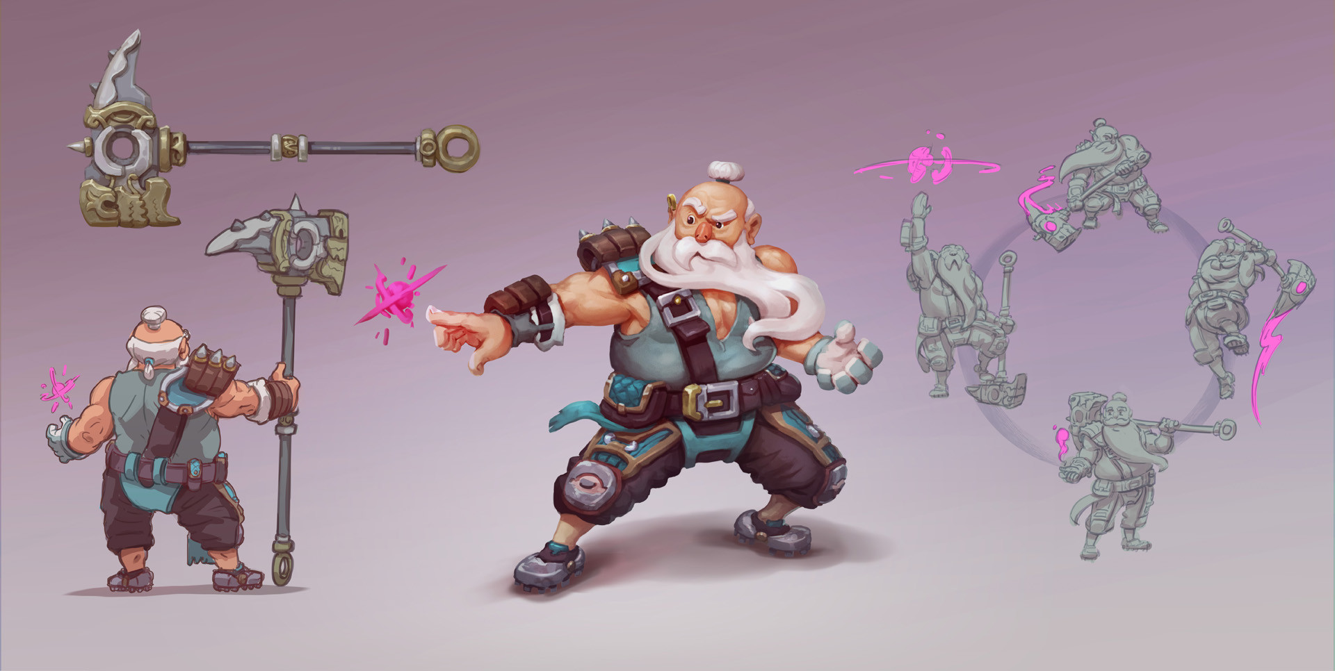 Dwarf Mage Dwarf 5e | DnD Dwarf Mage Cleric Miniature | RPG Guild