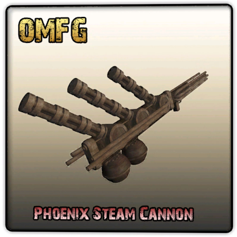 ArtStation - Phoenix Steam Cannon