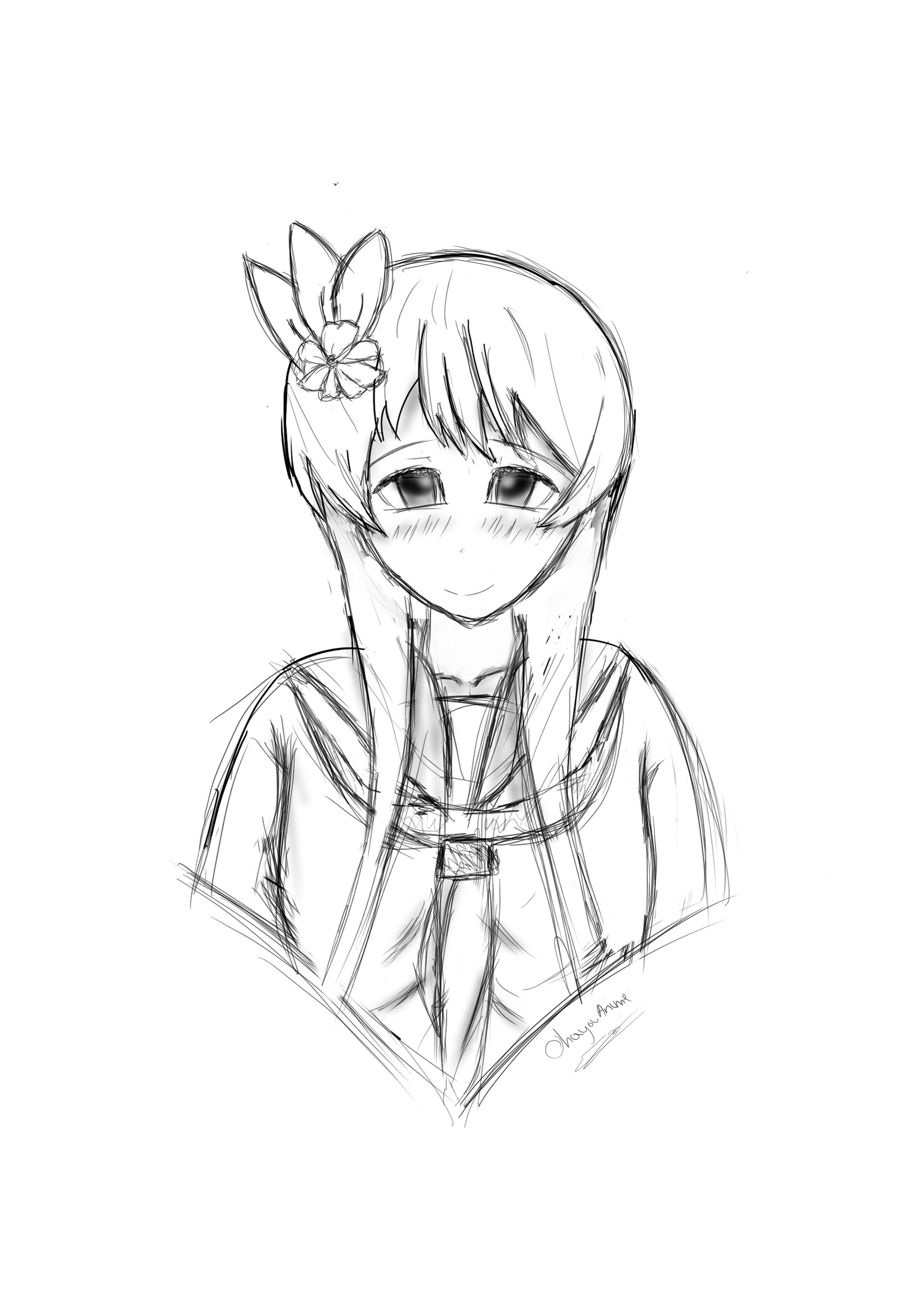 ArtStation - Marika Tachibana Sketch