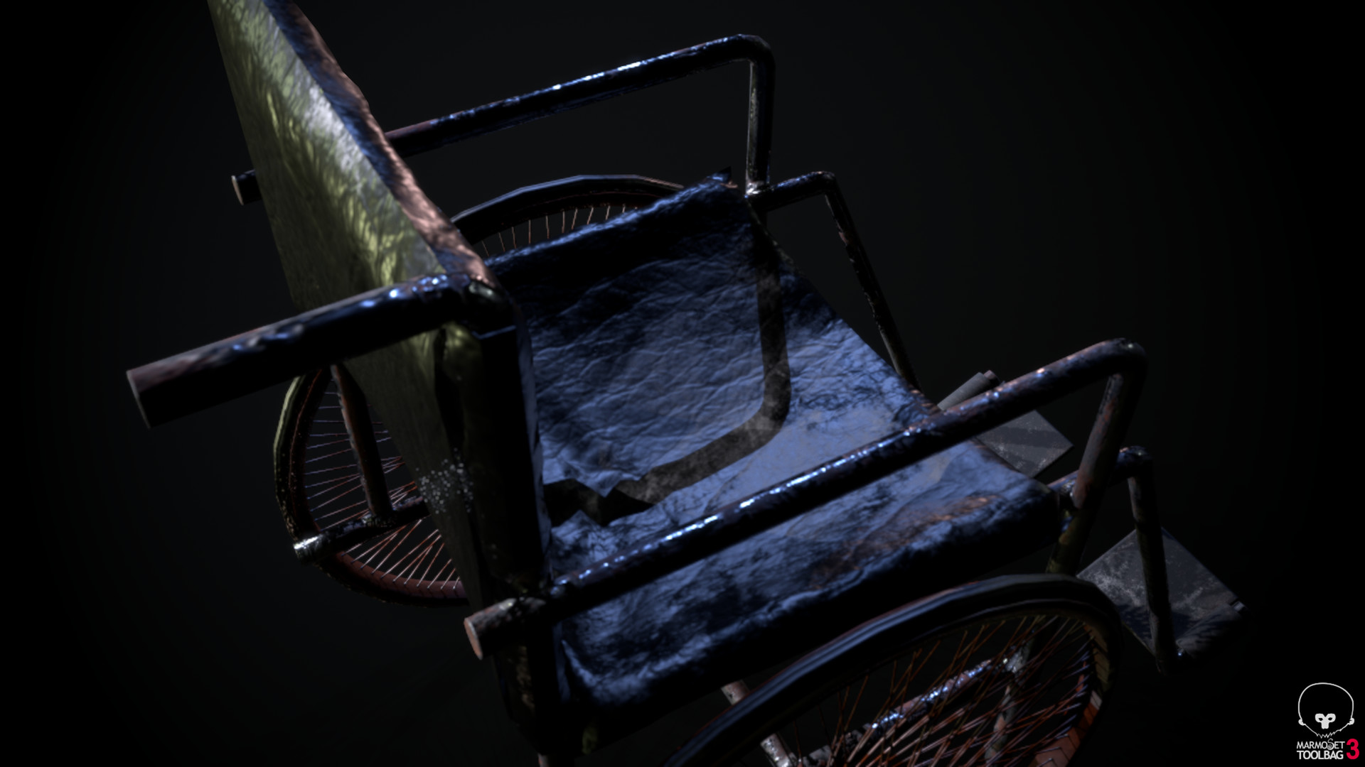 ArtStation - ASYLUM: Wheelchair Asset