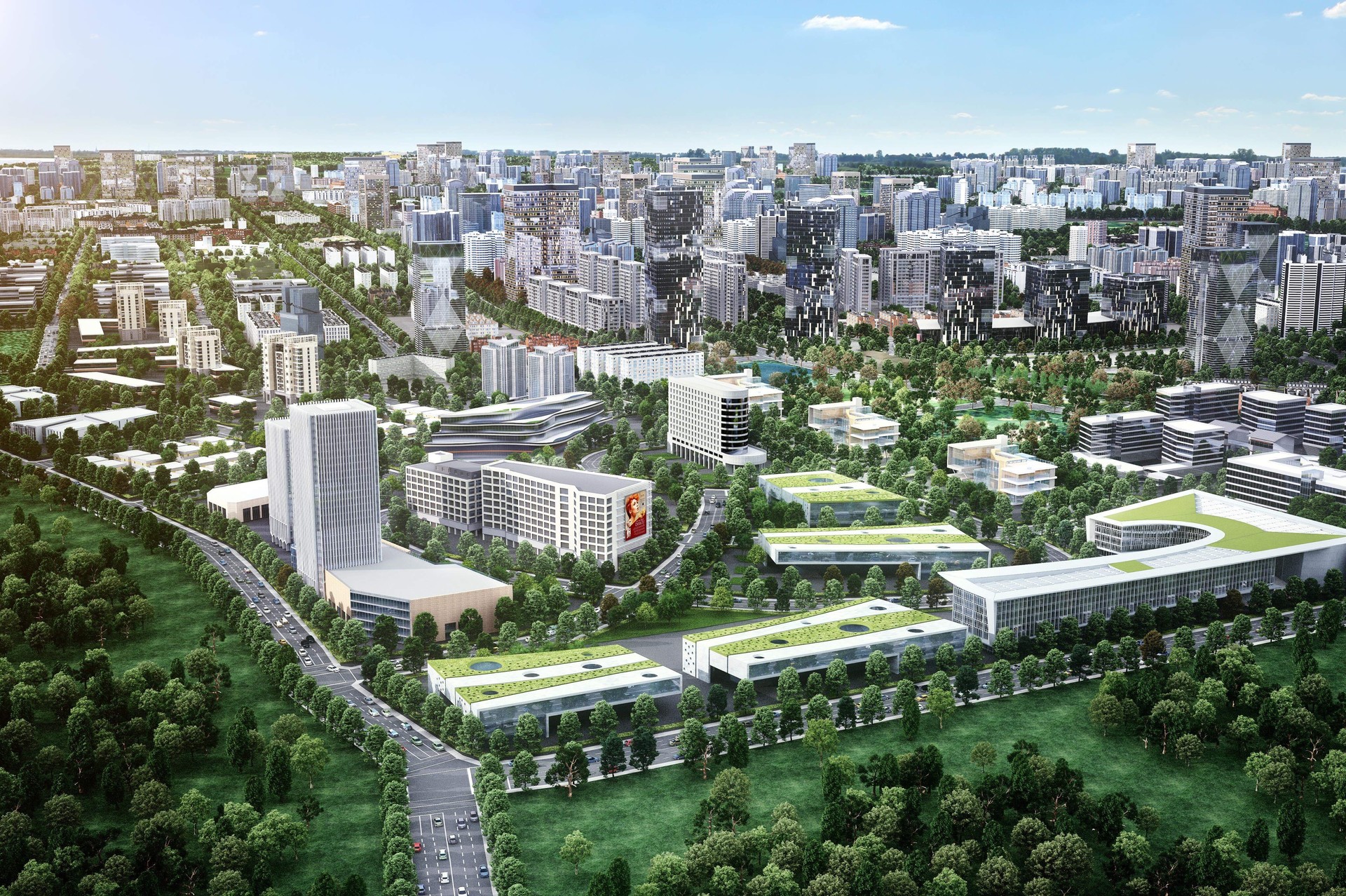 ArtStation - Semi aerial view