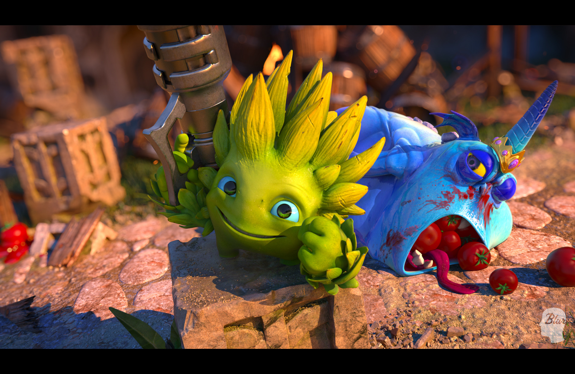 skylander food fight coloring pages