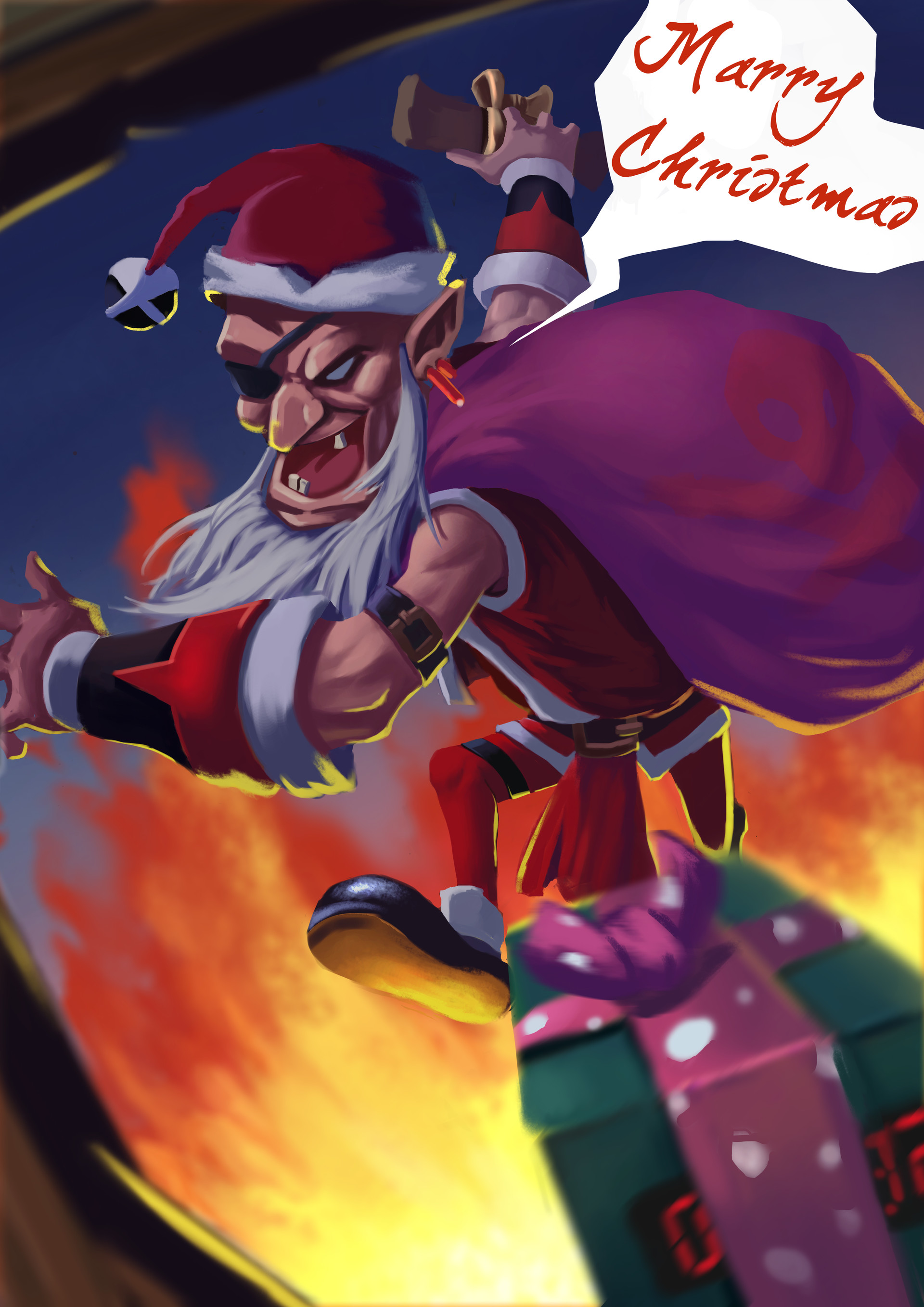 ArtStation - Marry Christmas