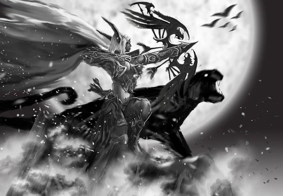 ArtStation - Night hunt