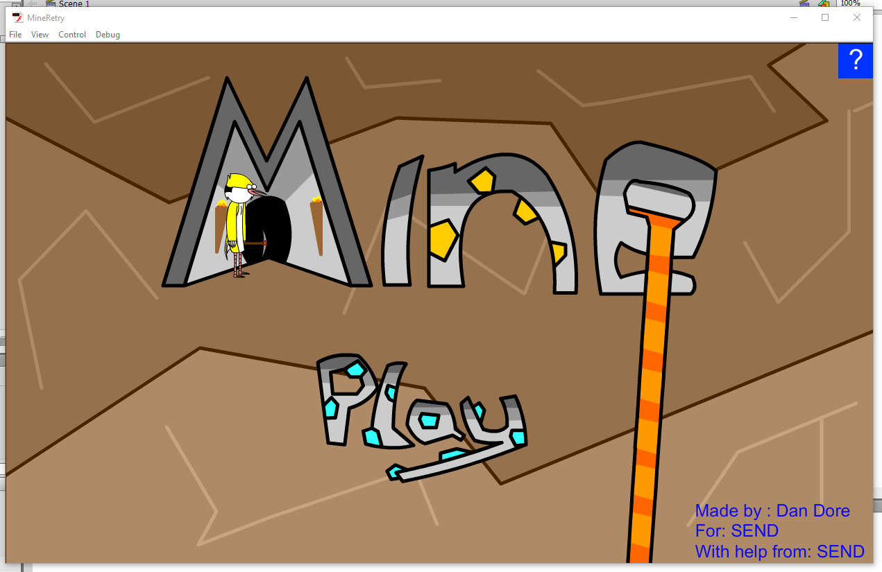 ArtStation - Mine SEND Flash Game