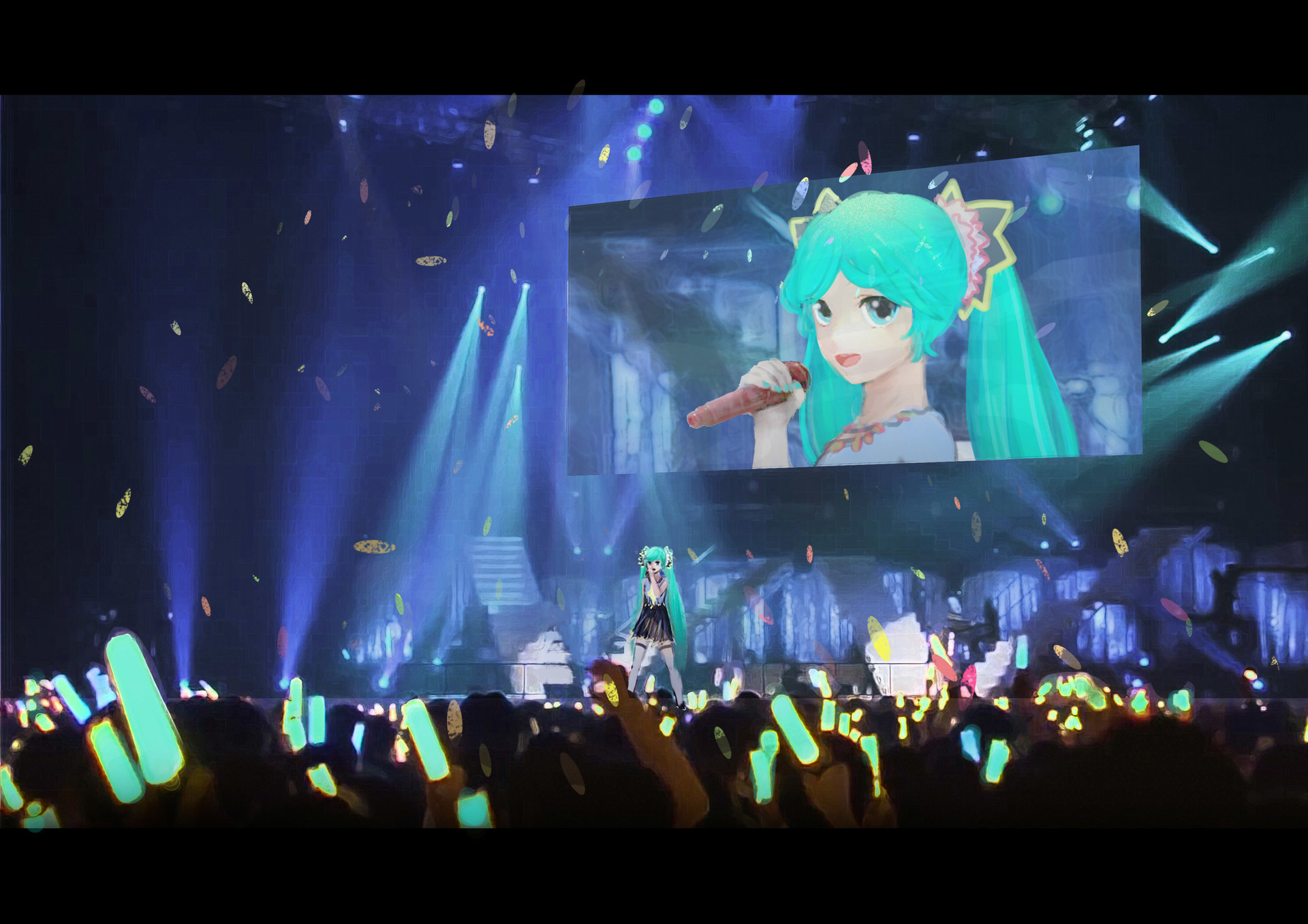 ArtStation - Miku's concert