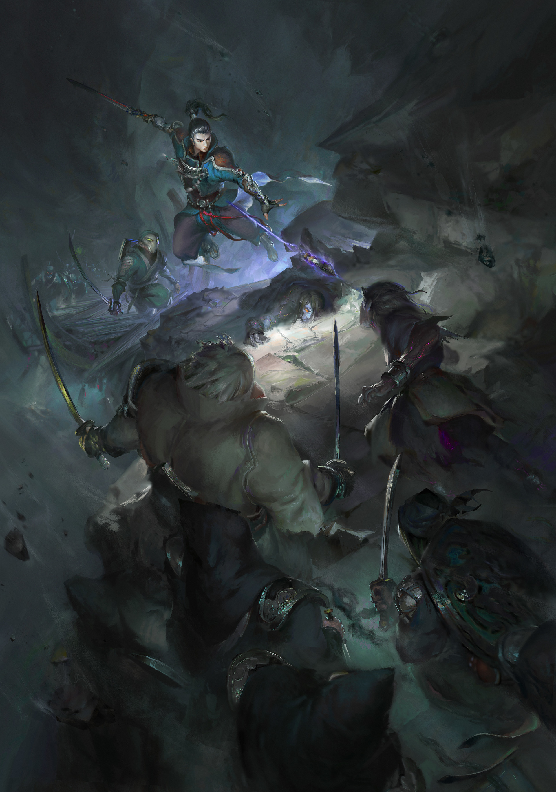 ArtStation - 《HIDDEN DRAGON:LEGEND》 ILLUSTRATION DESIGN