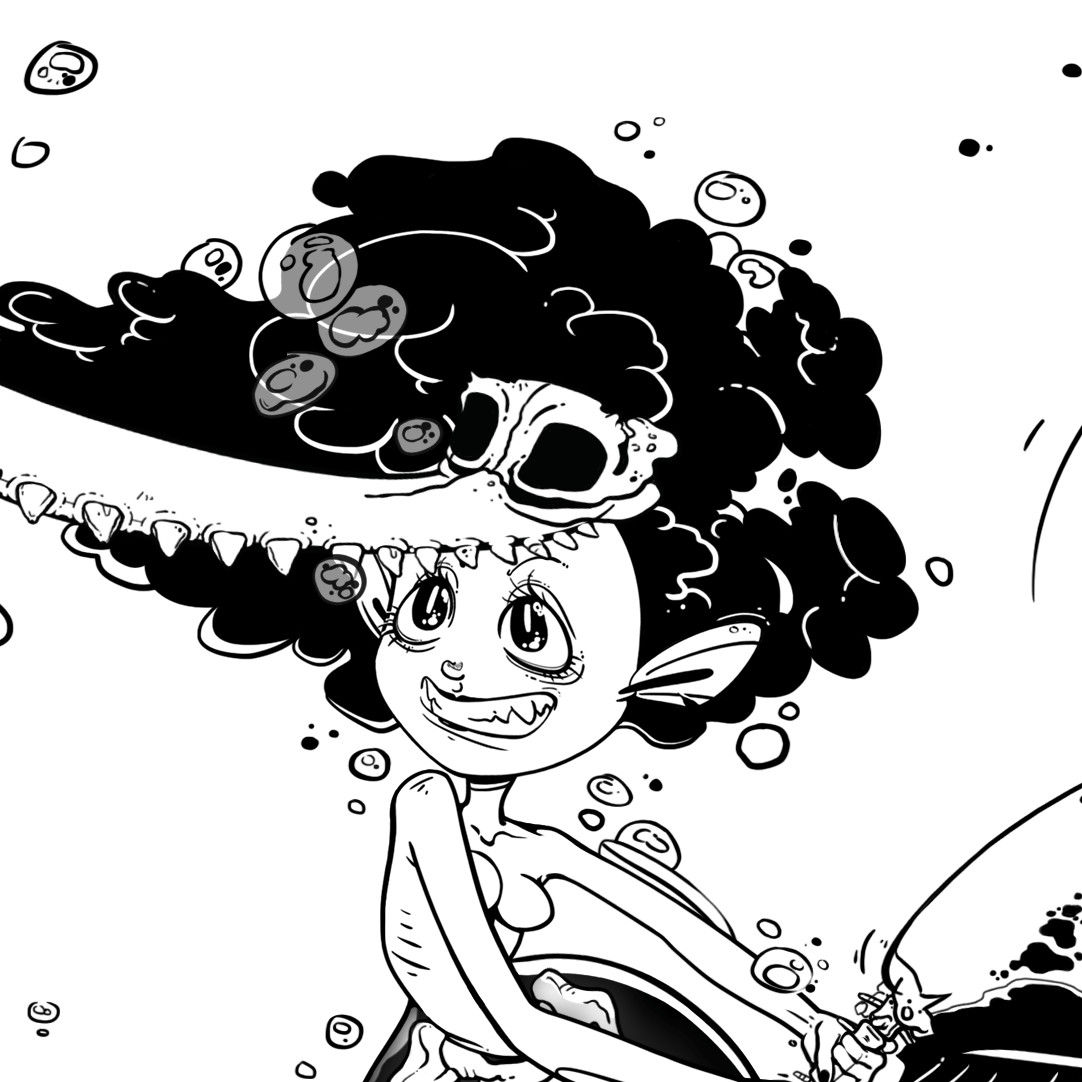 ArtStation - Evil Mermaid Tina