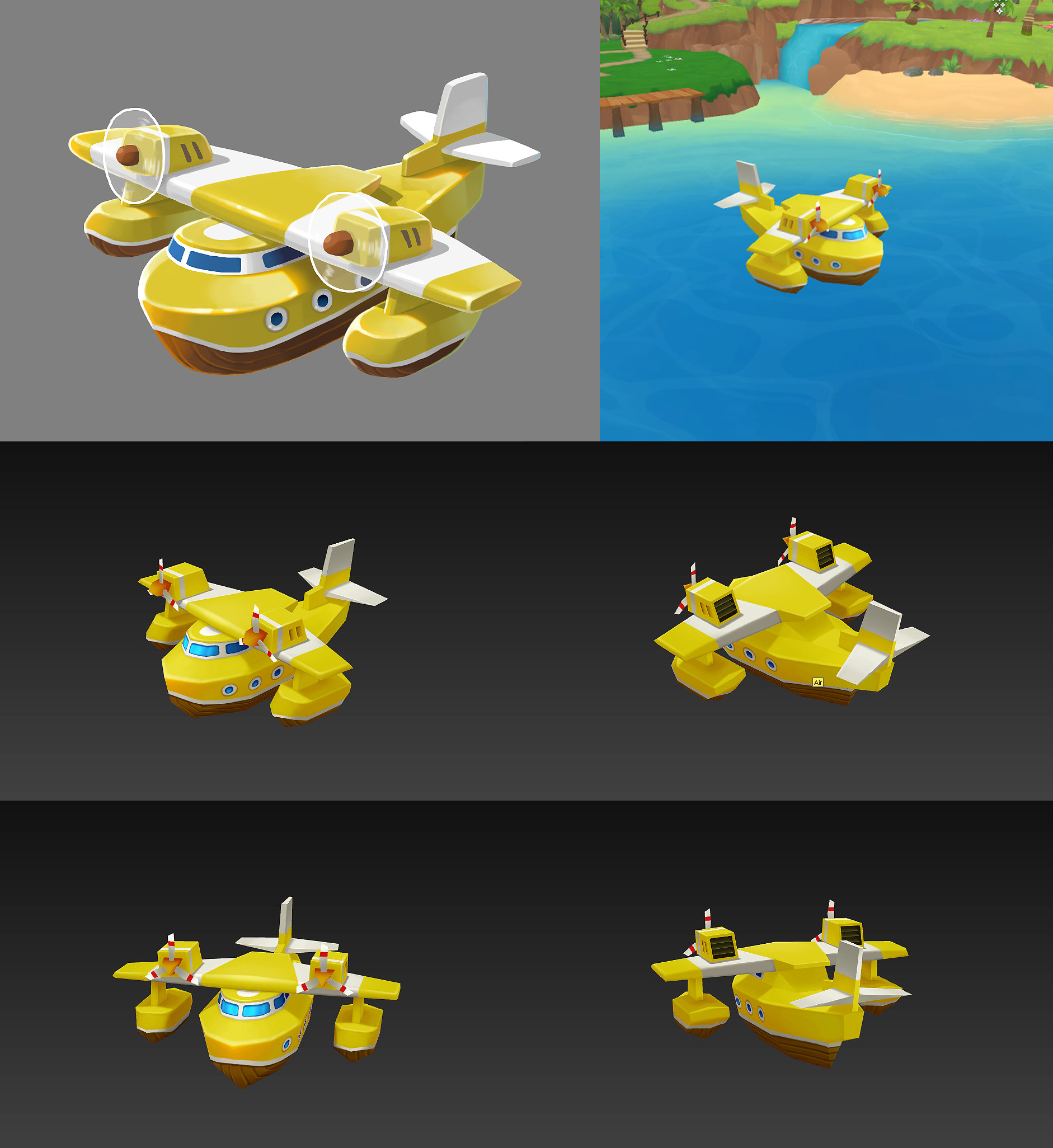 ArtStation - Low poly game Prop