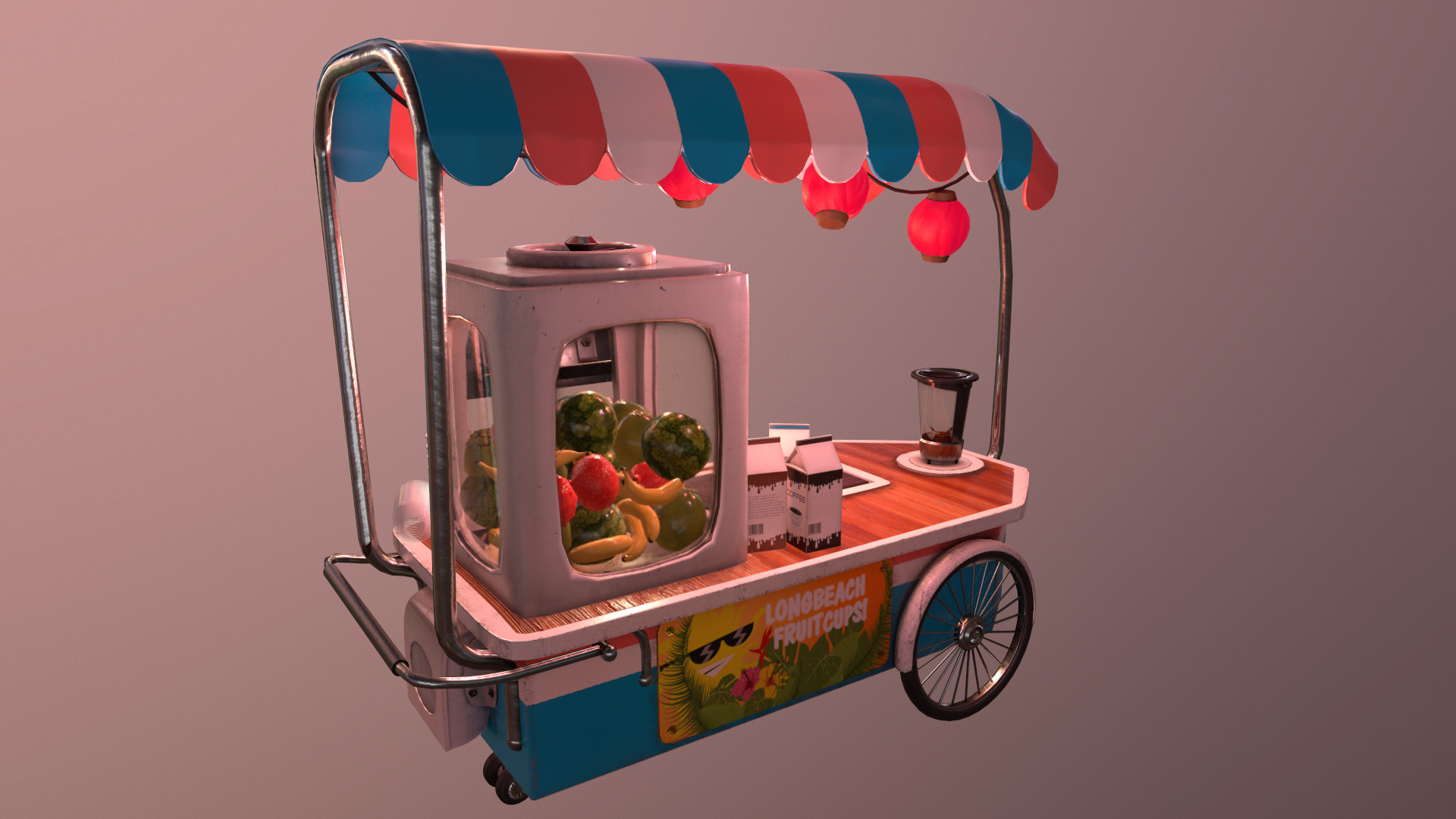 ZeroChain - FruitSlicer Cart - 2018