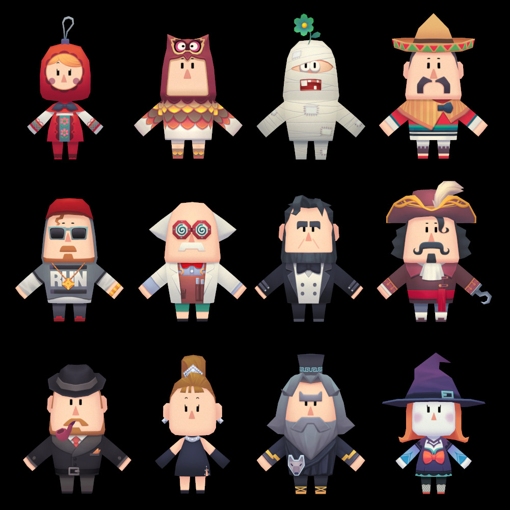 ArtStation - Low poly character -2-