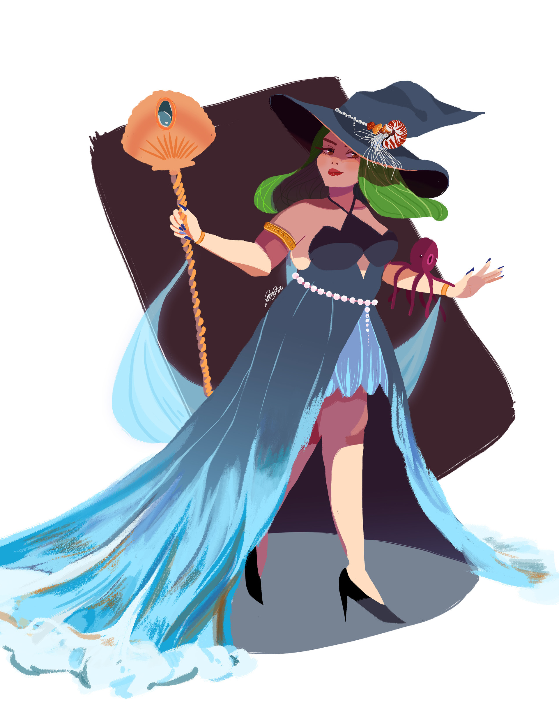 ArtStation - Sea Witch