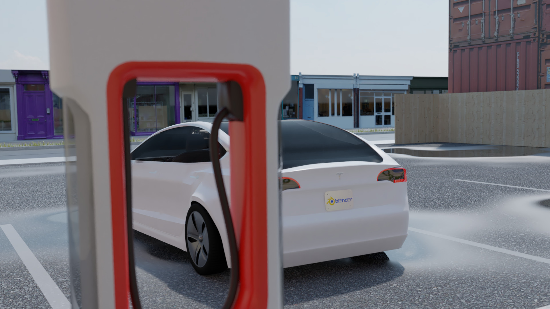 George Botnari - Tesla Model 3 D/Blender