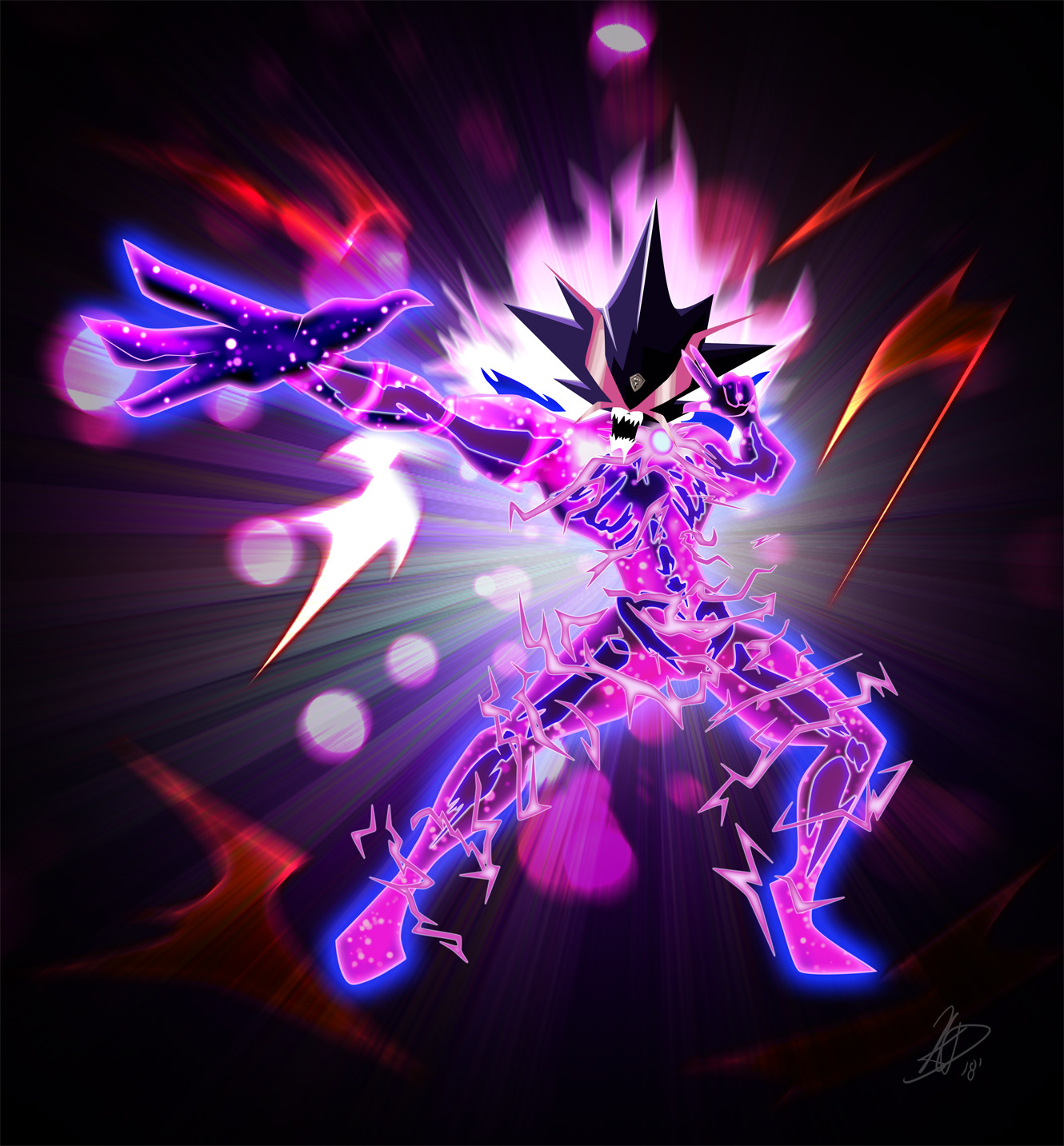 ArtStation - Over Justice From Space Patrol Luluco