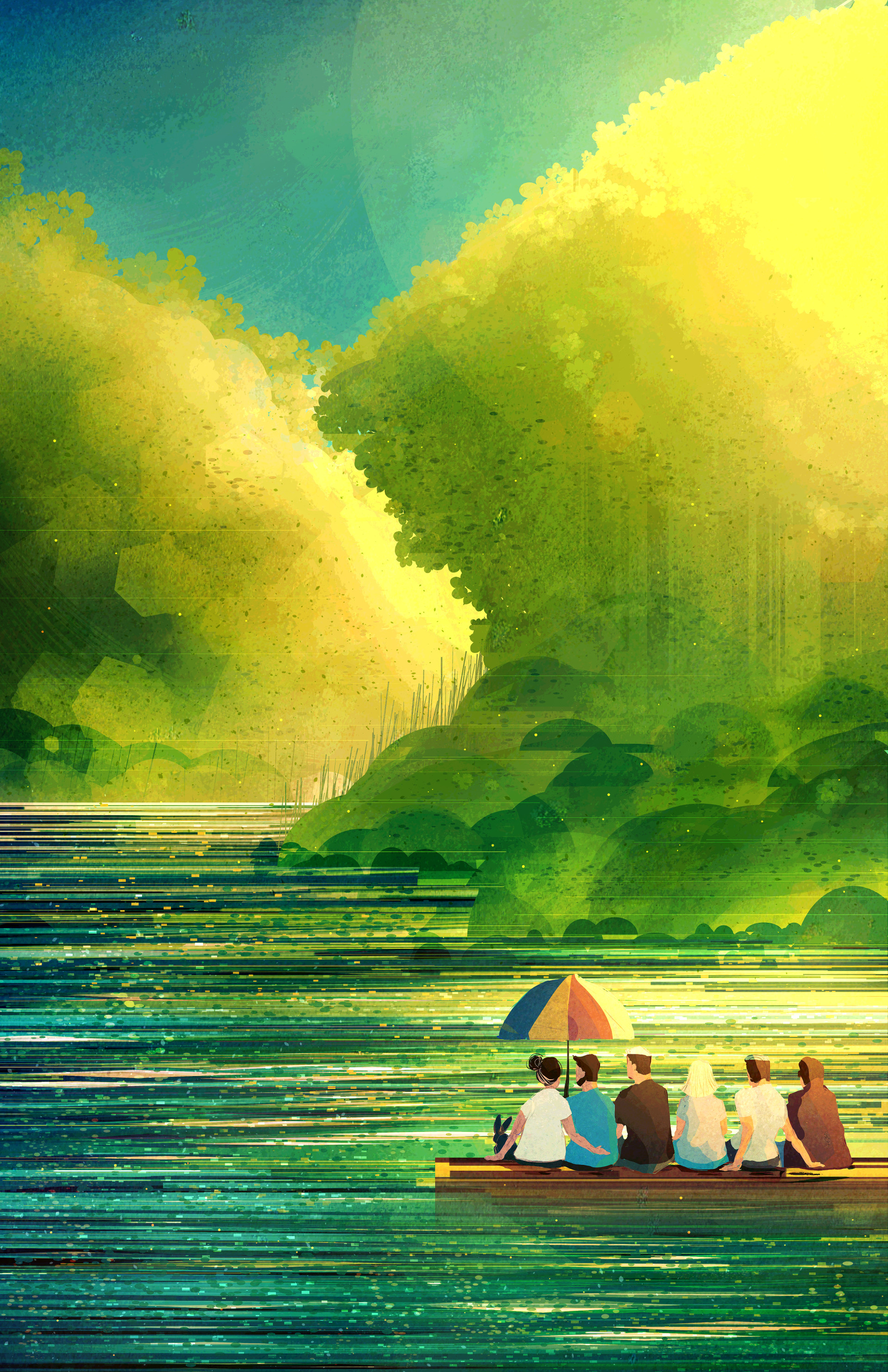 The Cottage Lake by Scott Uminga : r/ImaginaryFanatic