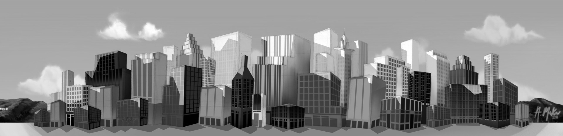 Adriel Meka - MUSE Matte Painting