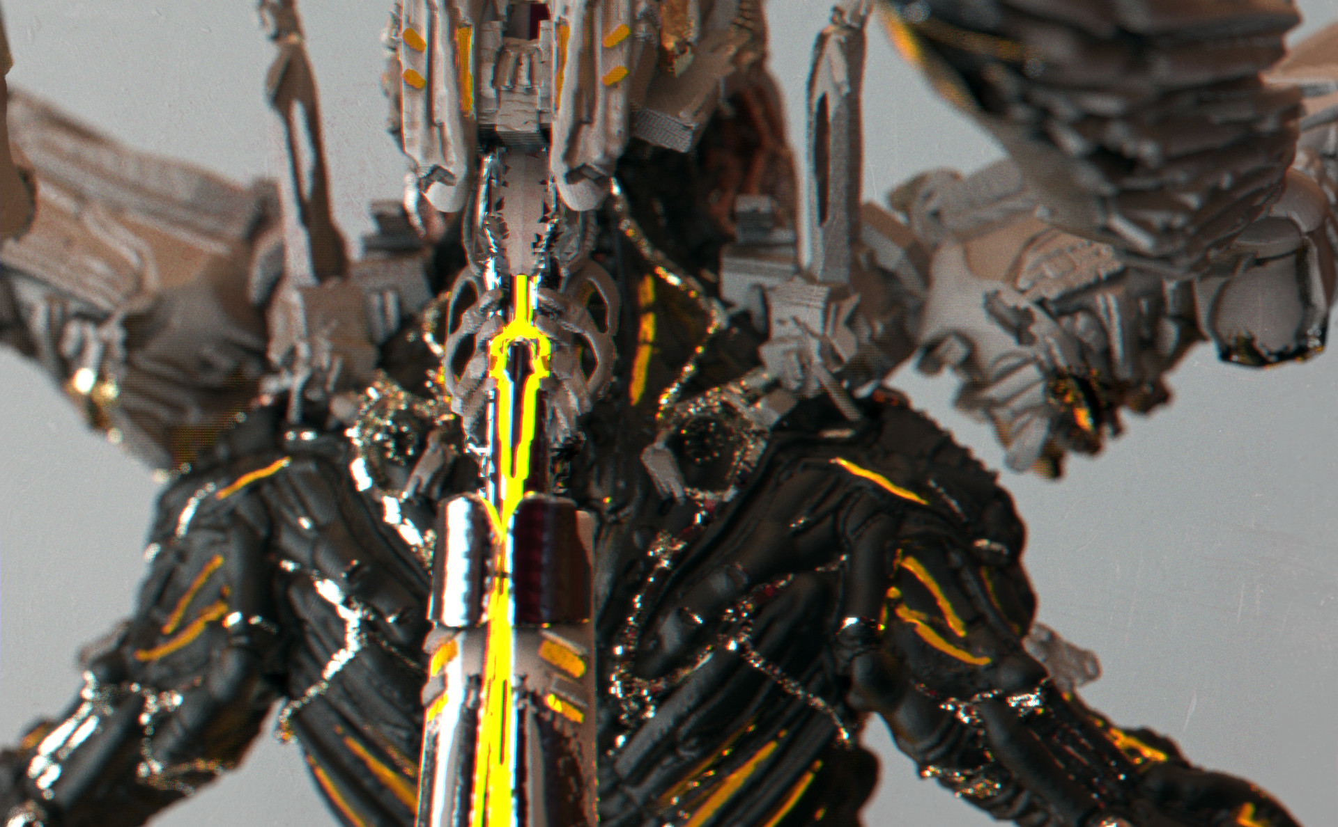 Manthos Lappas - Mech Angel 3D Coat concept design