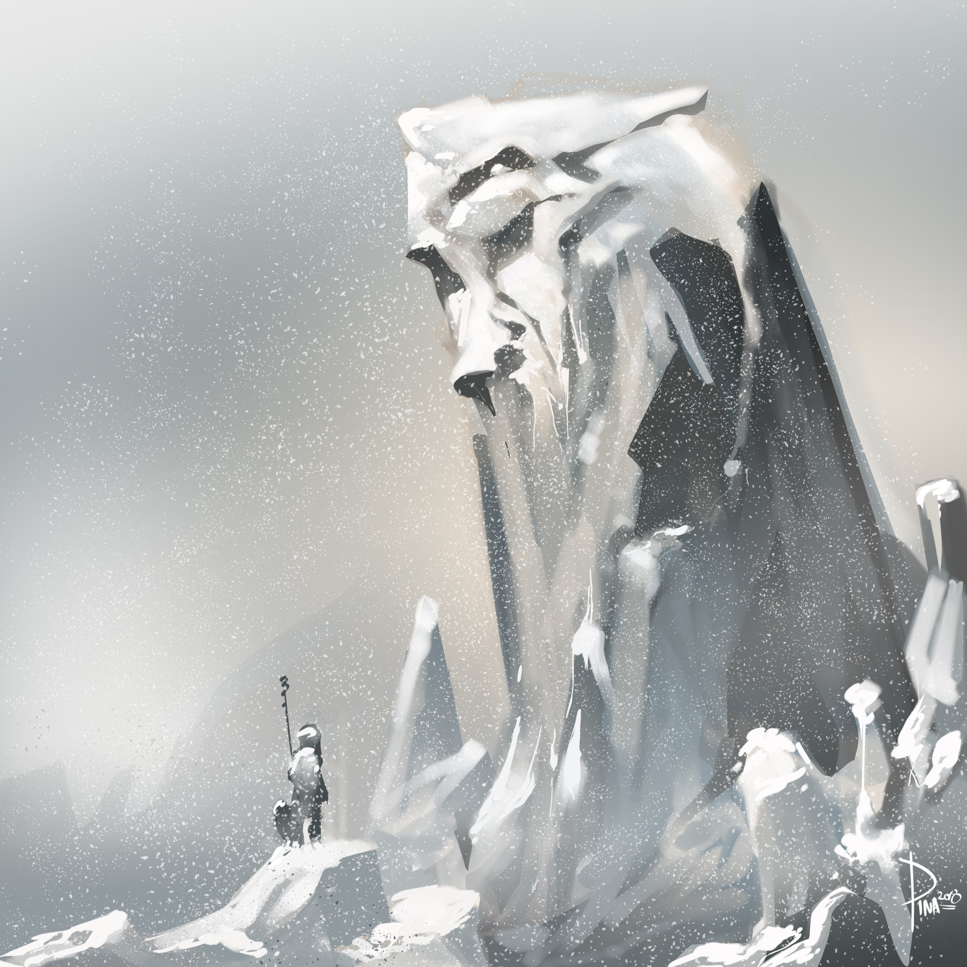 ArtStation - Snowy Scene