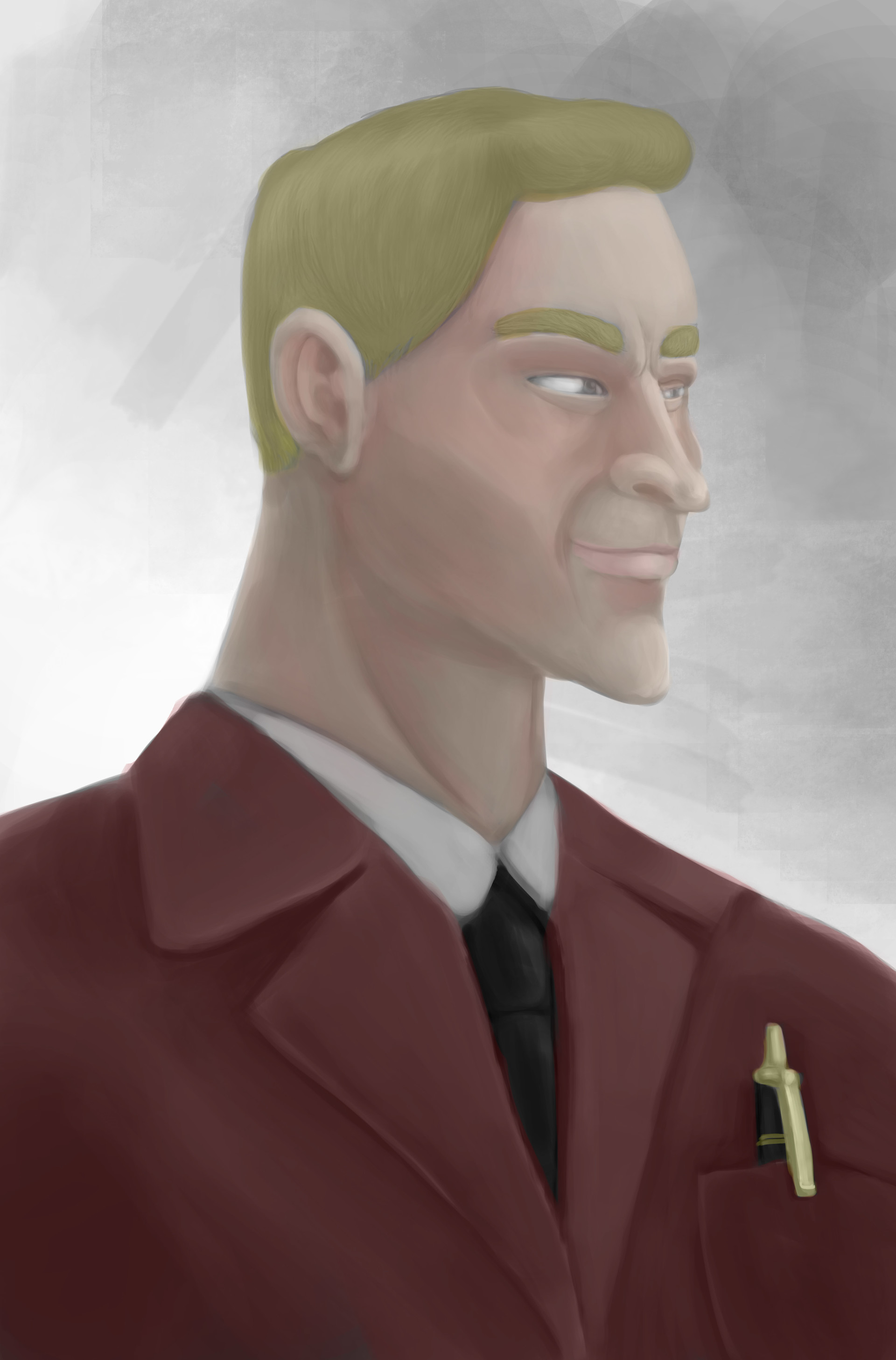 Jose Alejo Jadie - Red Suit