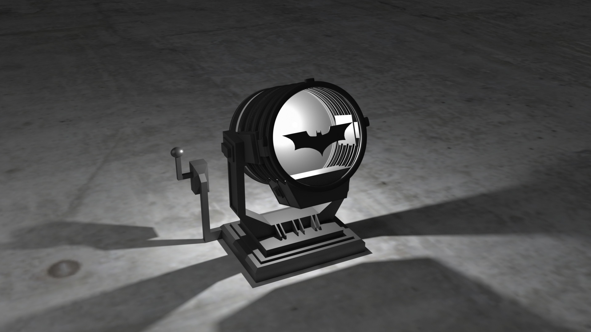 ArtStation - Batman Bat Signal