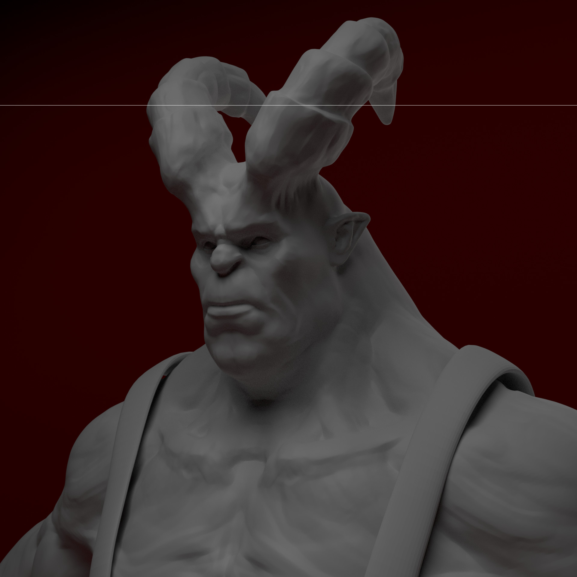 ArtStation - The ogre chef - W.I.P part1 (Modeling)