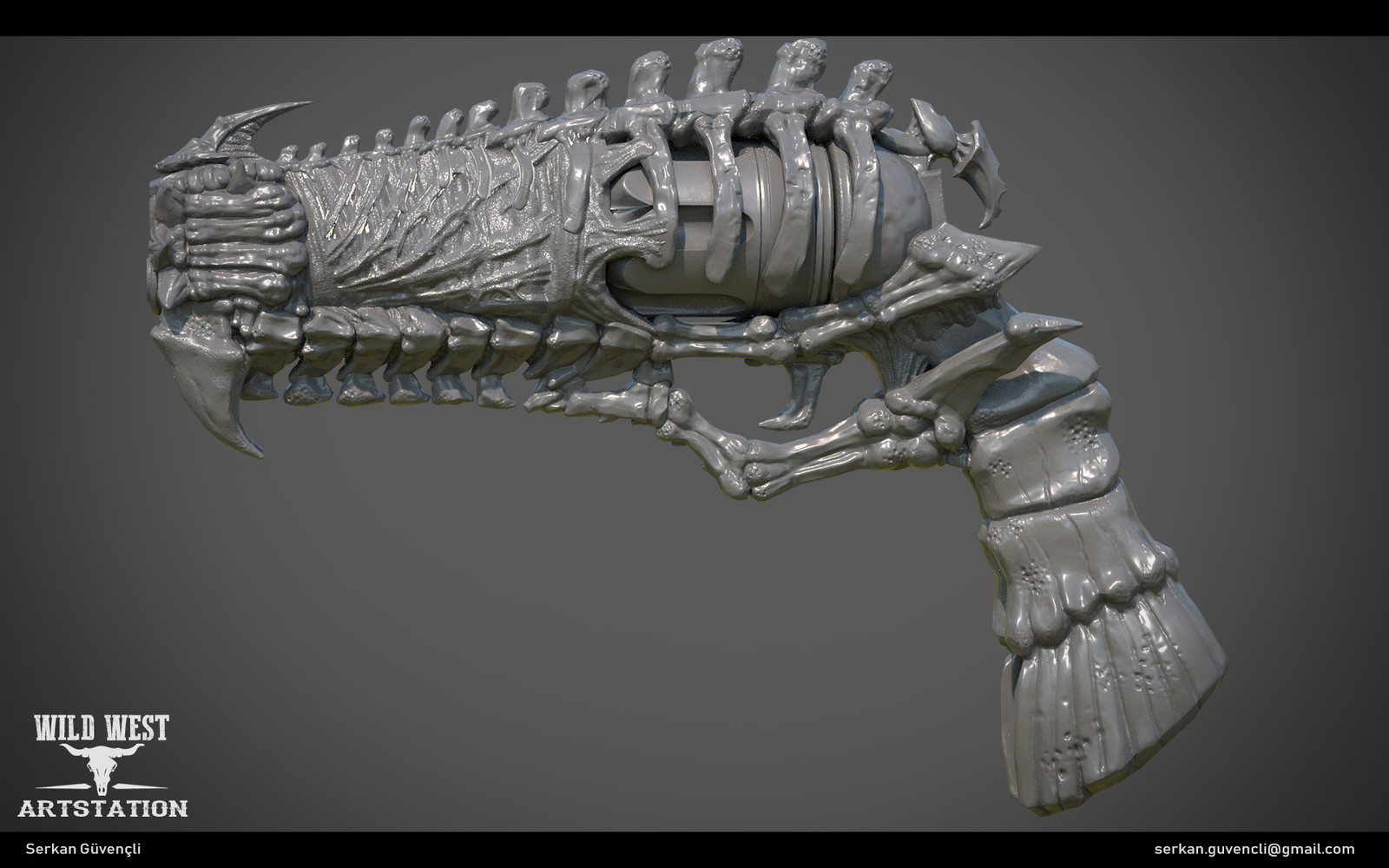 Serkan Güvençli - Bone gun - Cursed Sheriff's Gun