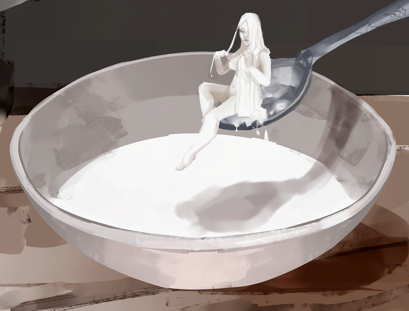 ArtStation - Milk lady