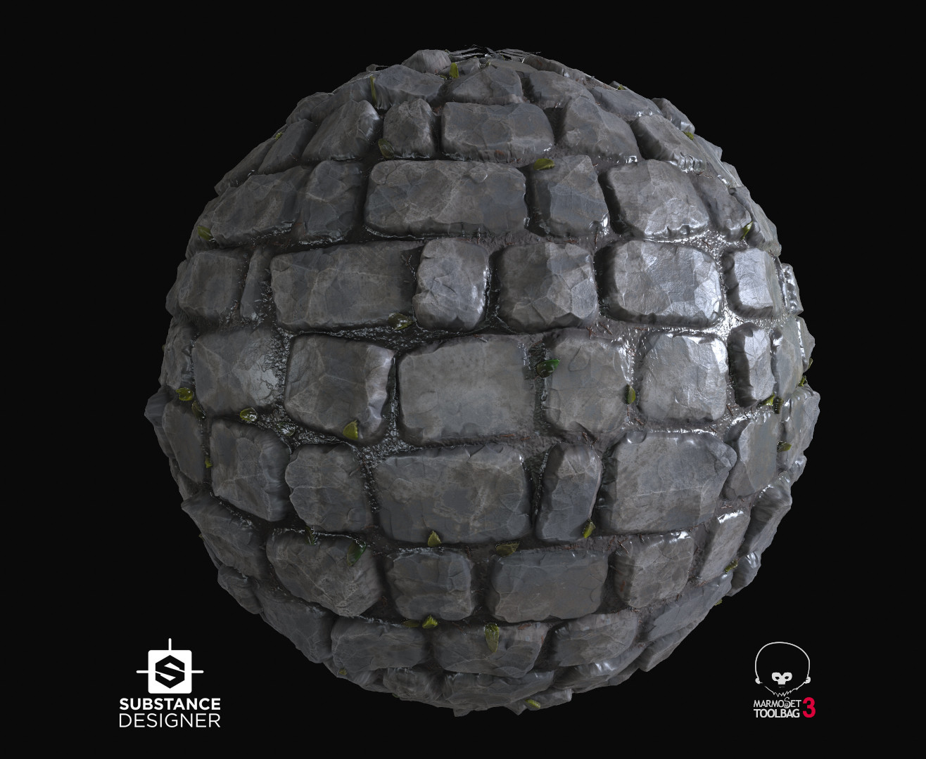 ArtStation - Cobblestone Material