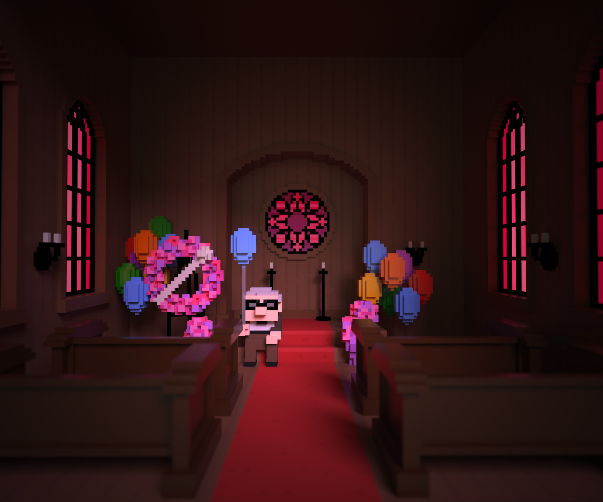 ArtStation - UP: Ellie's Funeral