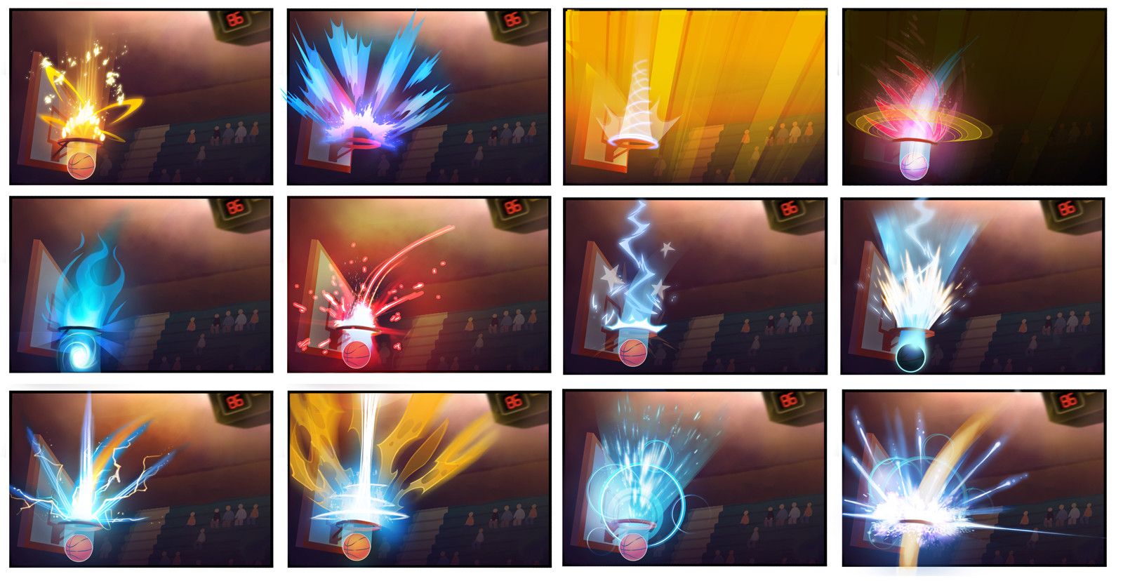 ArtStation - Slam Dunk King Effects.