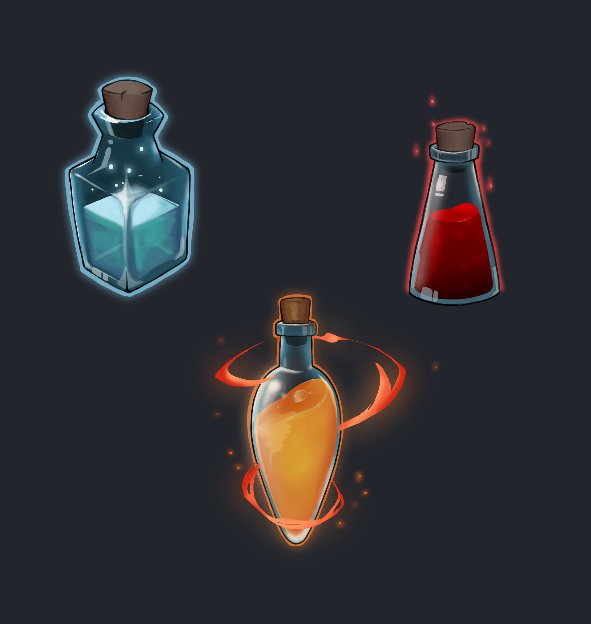 ArtStation - Potions