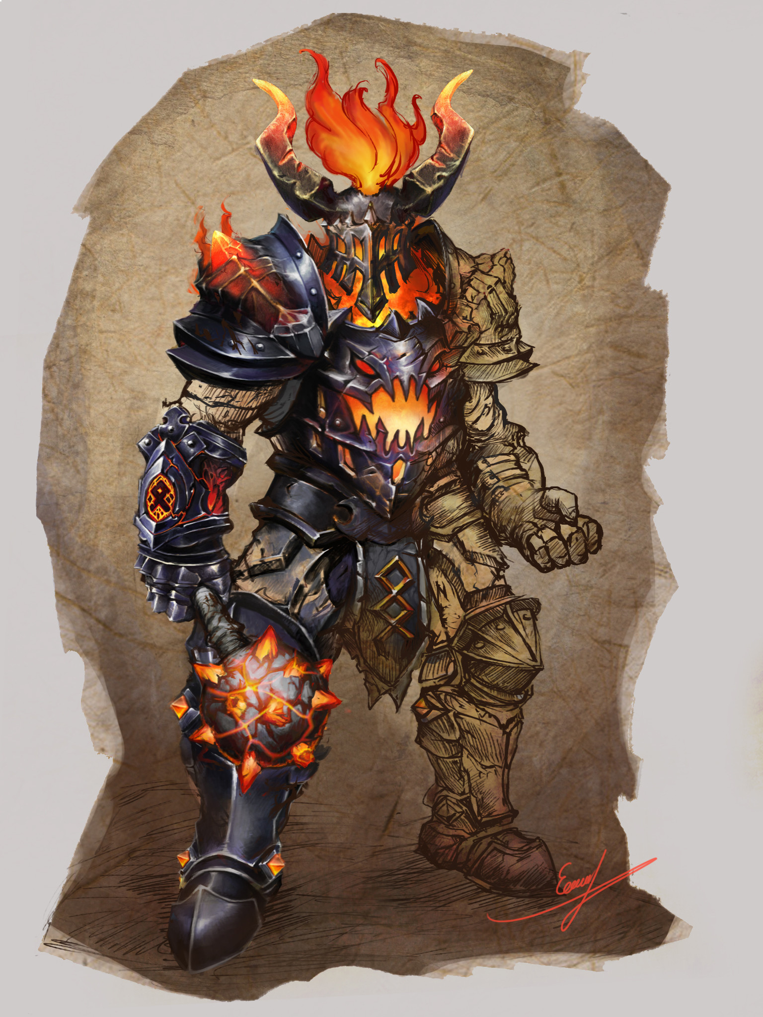 Emiliyan Tenev - Molten Knight
