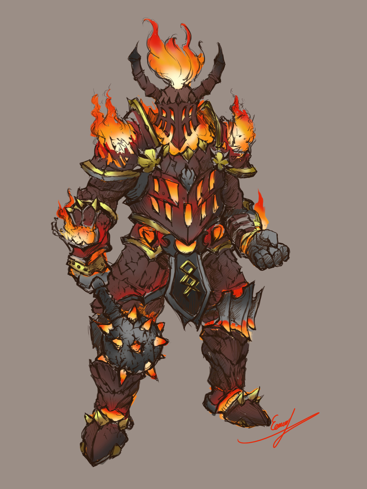 Emiliyan Tenev - Molten Knight
