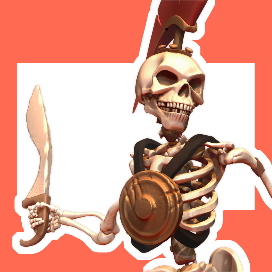 ArtStation - Iberian Skeleton