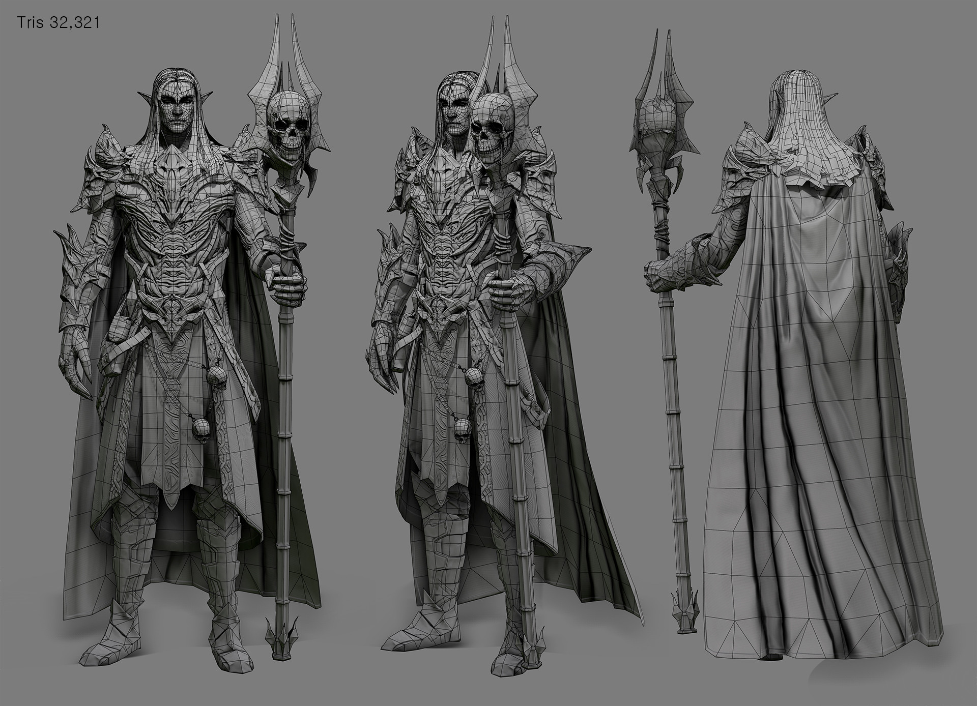 ansdj kim - The Elder Scrolls Online - Mannimarco Fanart