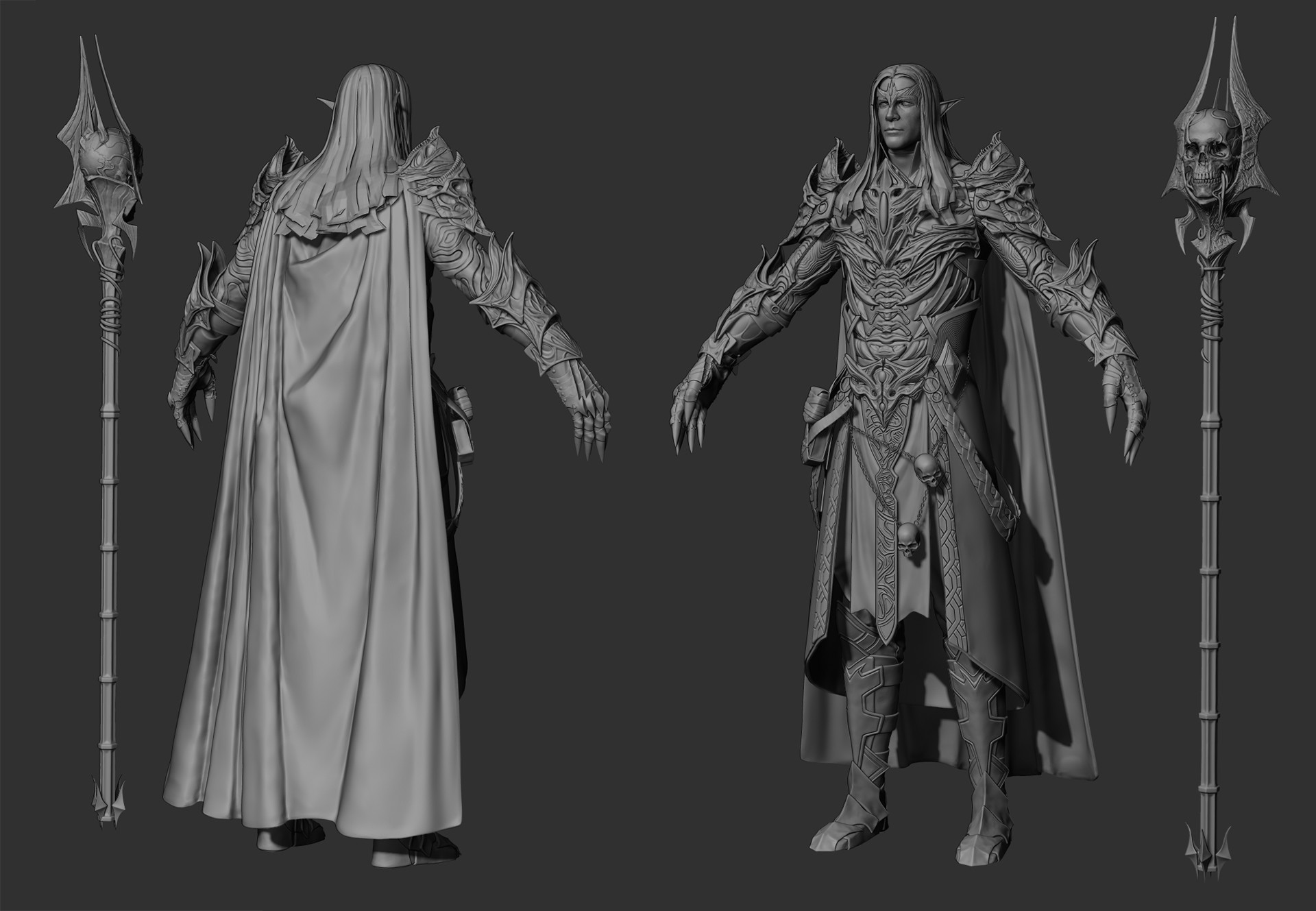 ansdj kim - The Elder Scrolls Online - Mannimarco Fanart