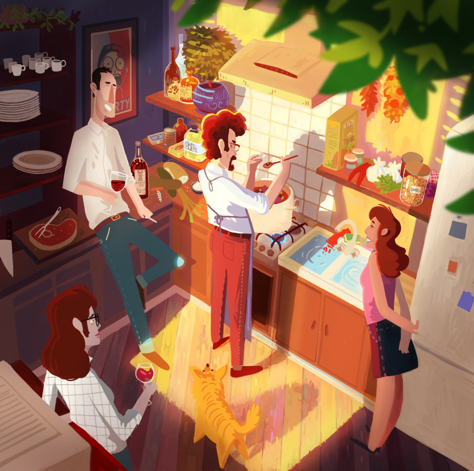 ArtStation - kitchen intimacy
