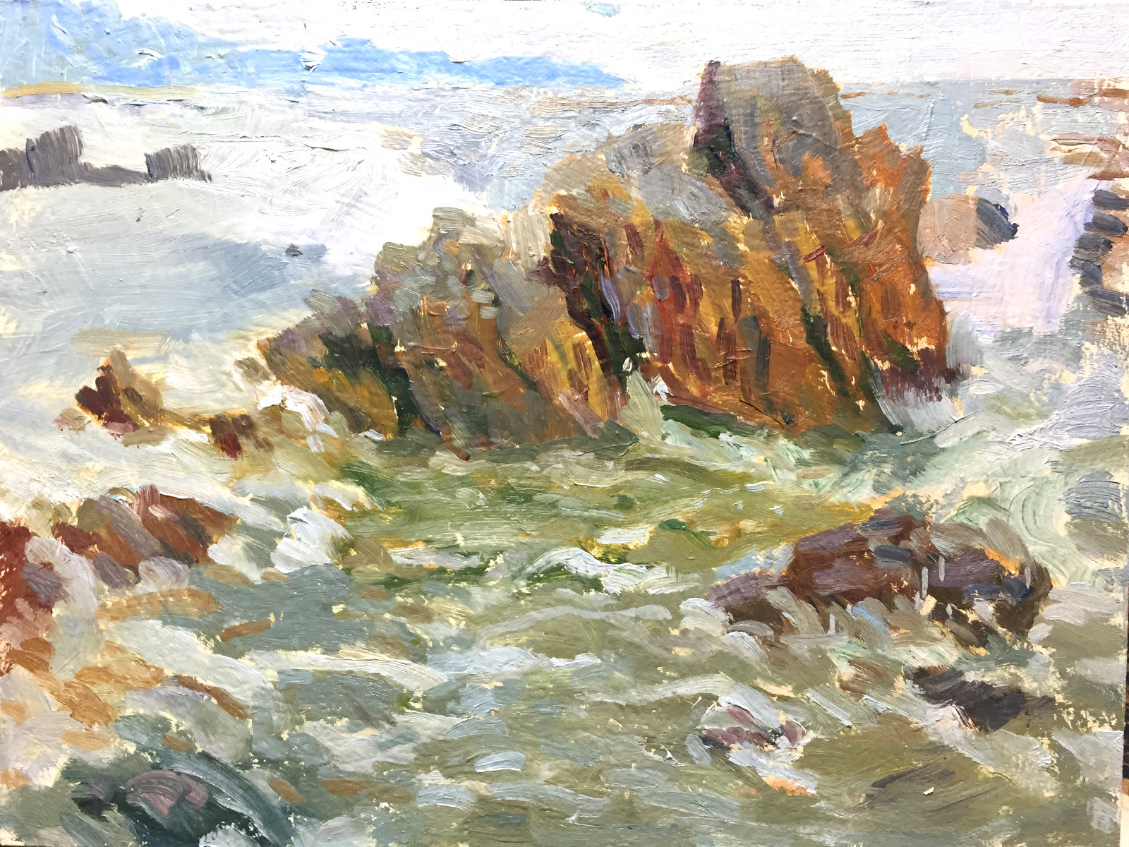 Nicholas Kennedy - 3 Oil Paintings, Leo Carillo