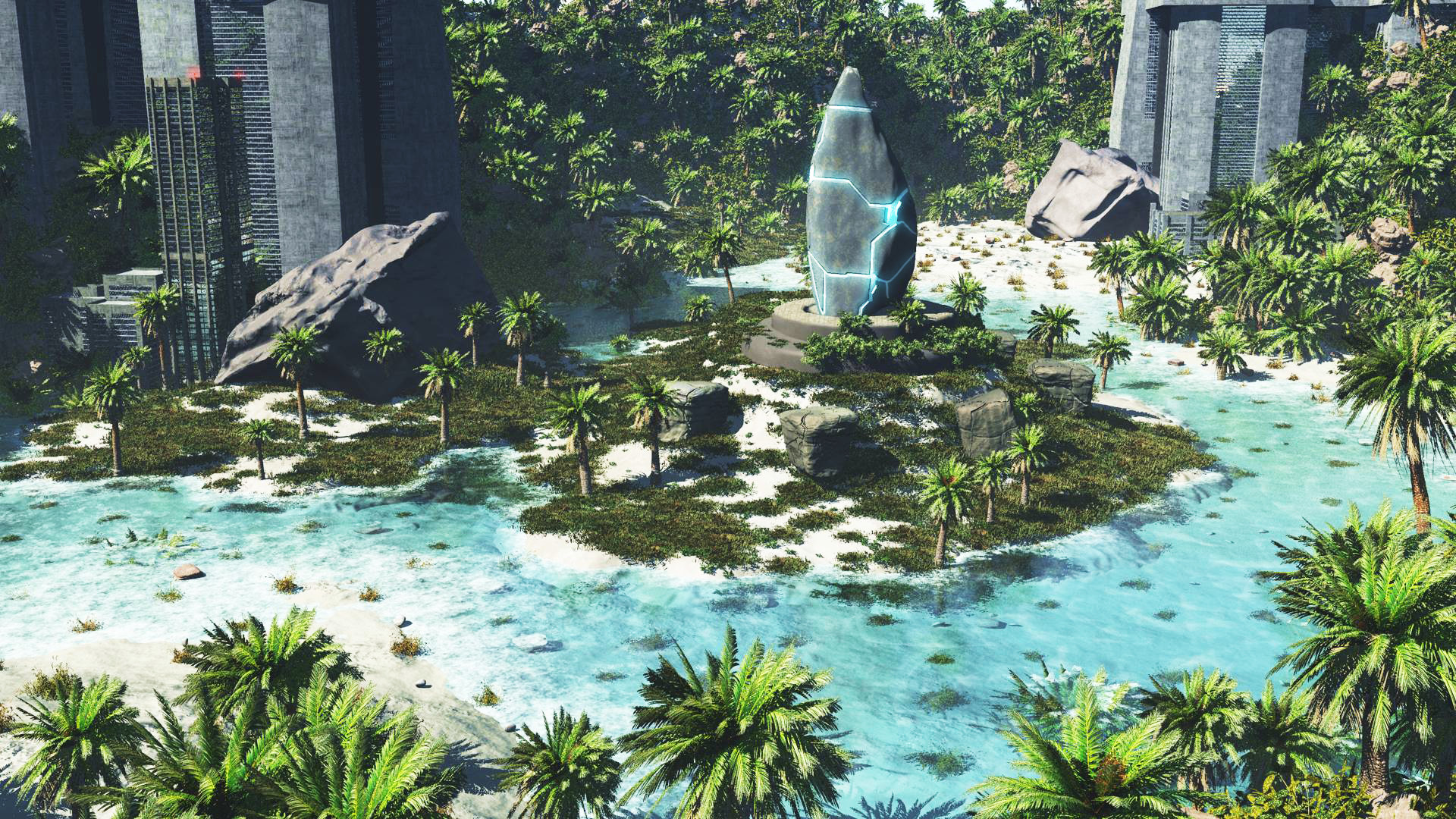 ArtStation - Student projet - Tropical Stone
