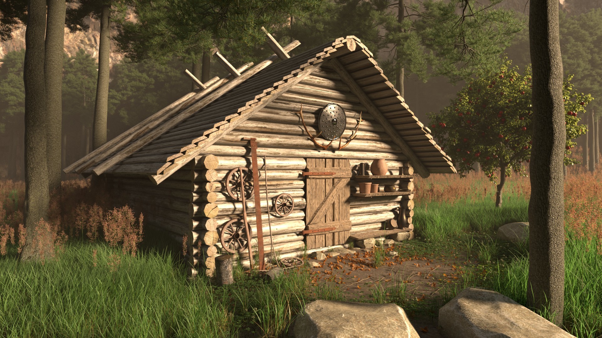 Kamil Burniak - Medieval Hut