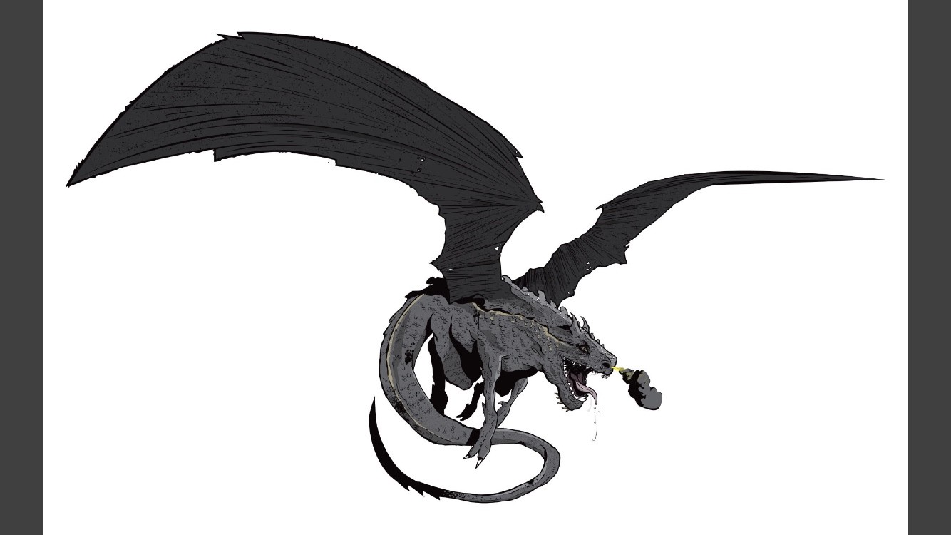 ArtStation - PRINT - THE WYRM