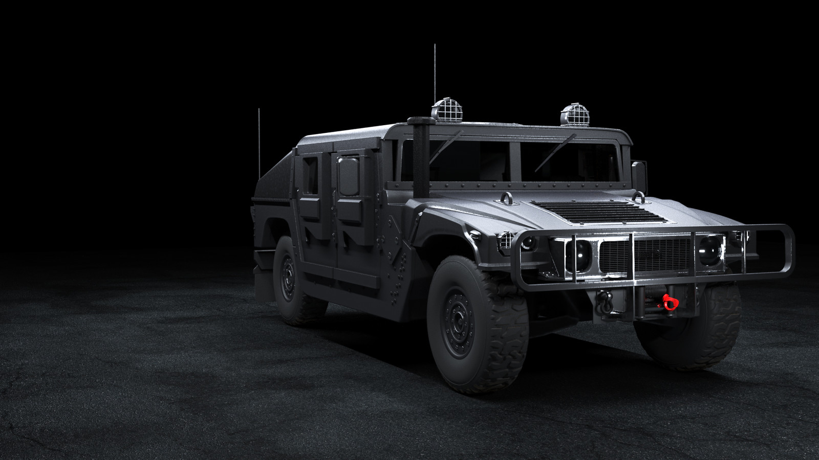 Andrés Oñate Losada - Humvee Model