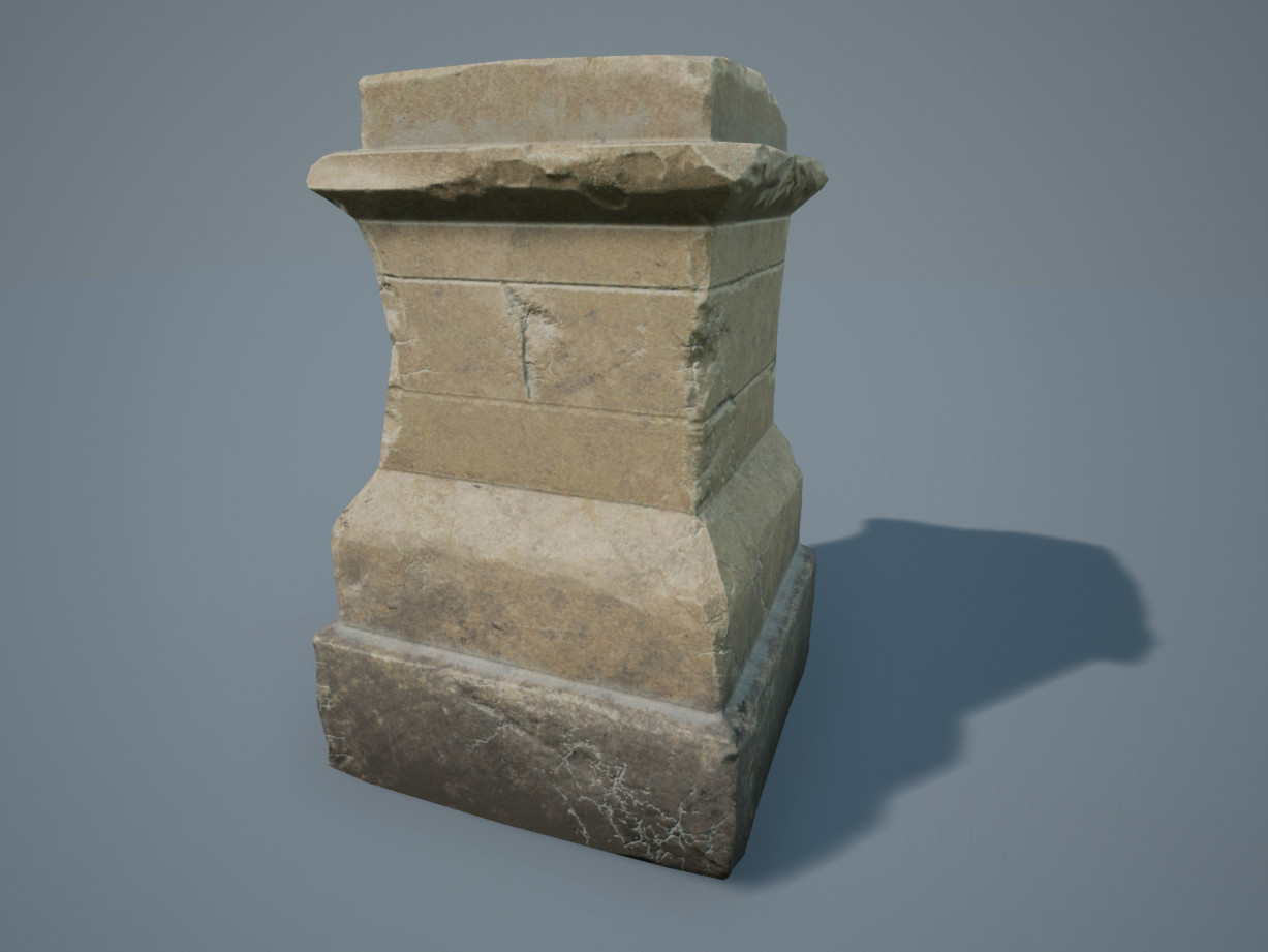 ArtStation - Column Foot