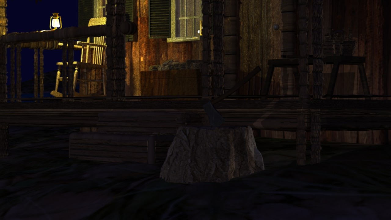 María Cano - Cabaña-noche