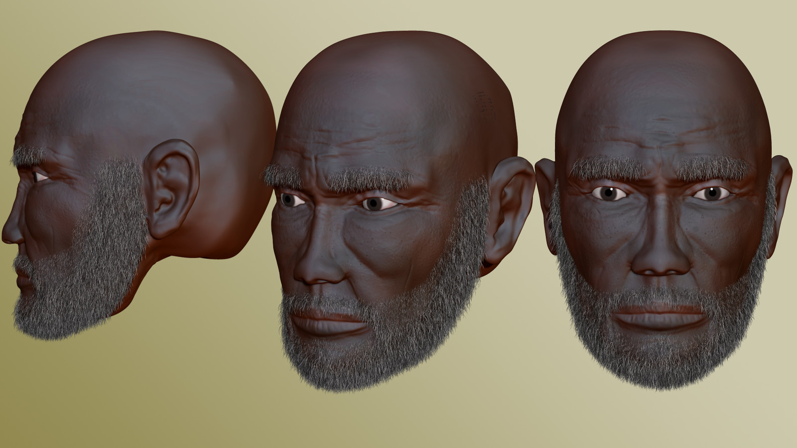 Simon Keane - Zbrush Head