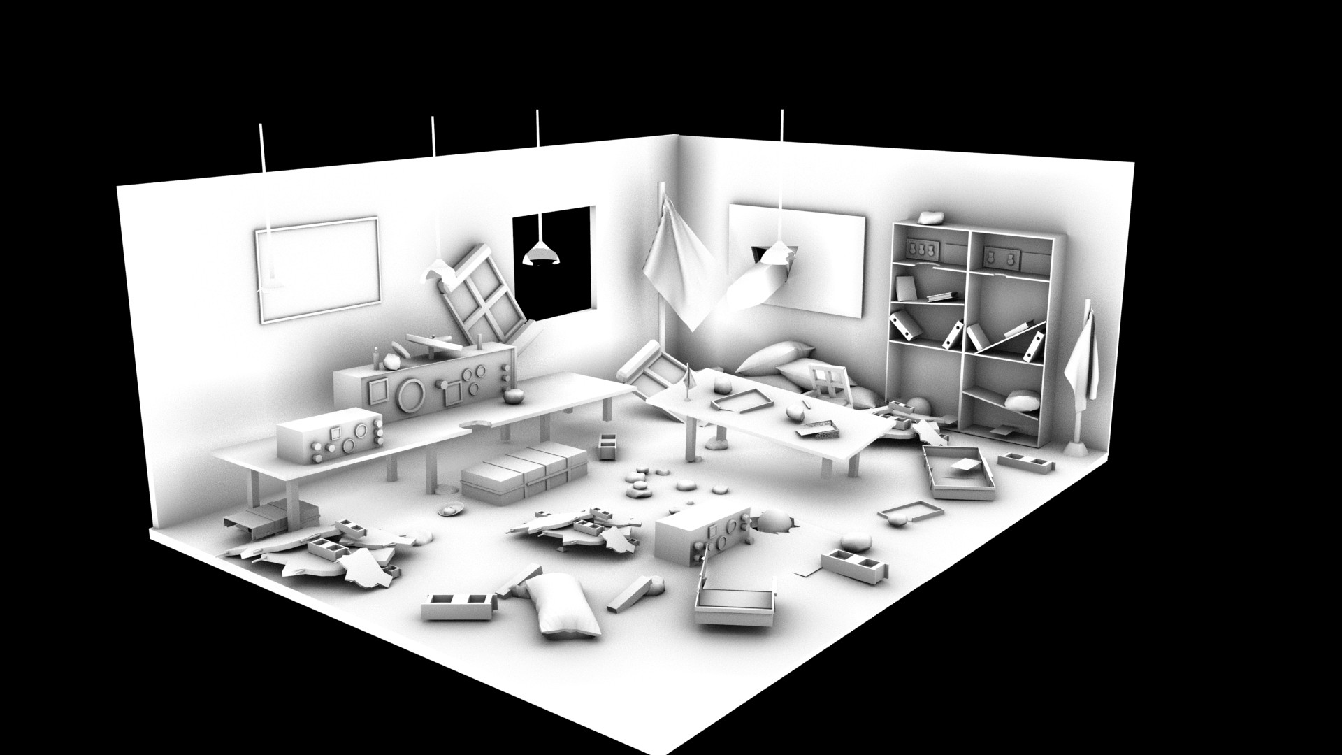 ArtStation - The Commanders office